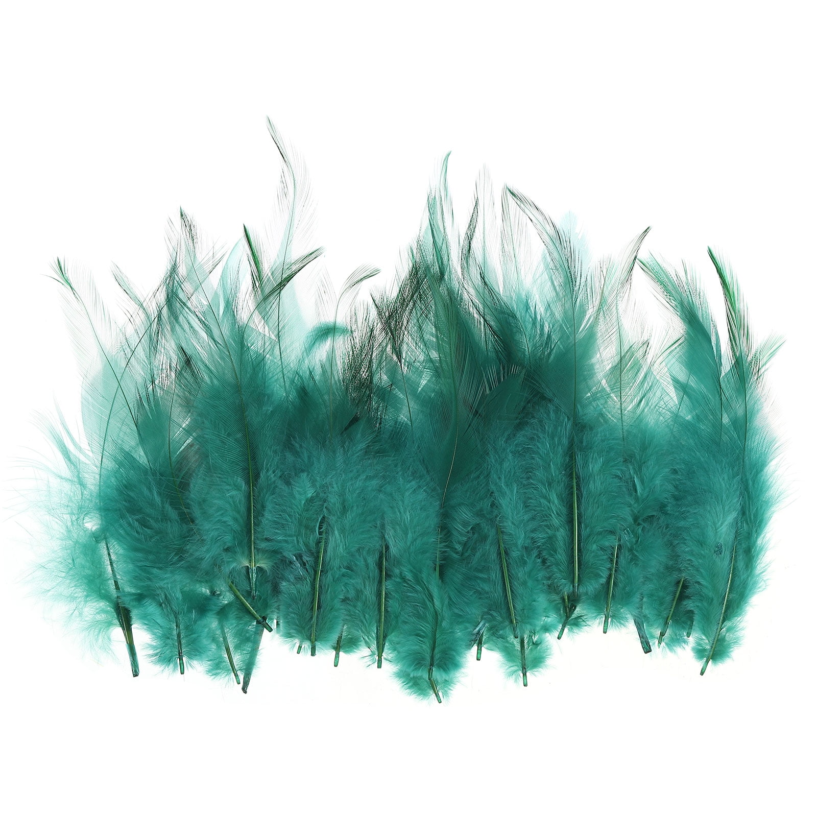 Uxcell 3-6 Inch Saddle Hackle Rooster Feather Bulk Natural Feathers ...