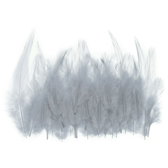 Uxcell 3-6 inch Saddle Hackle Rooster Feather Bulk Natural Feathers ...