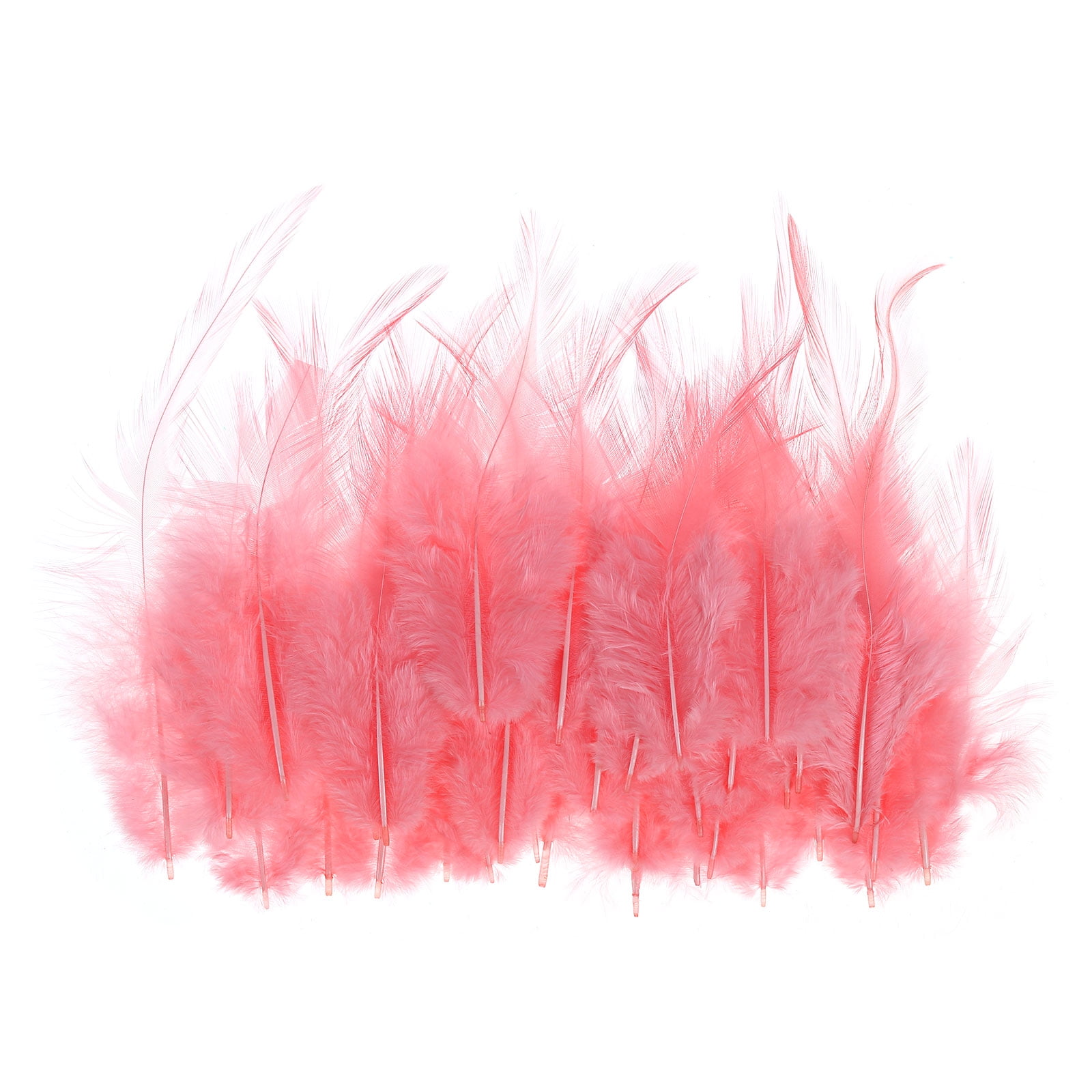 Uxcell 2.8''-5.5'' Saddle Hackle Rooster Feather Bulk Natural Feathers ...
