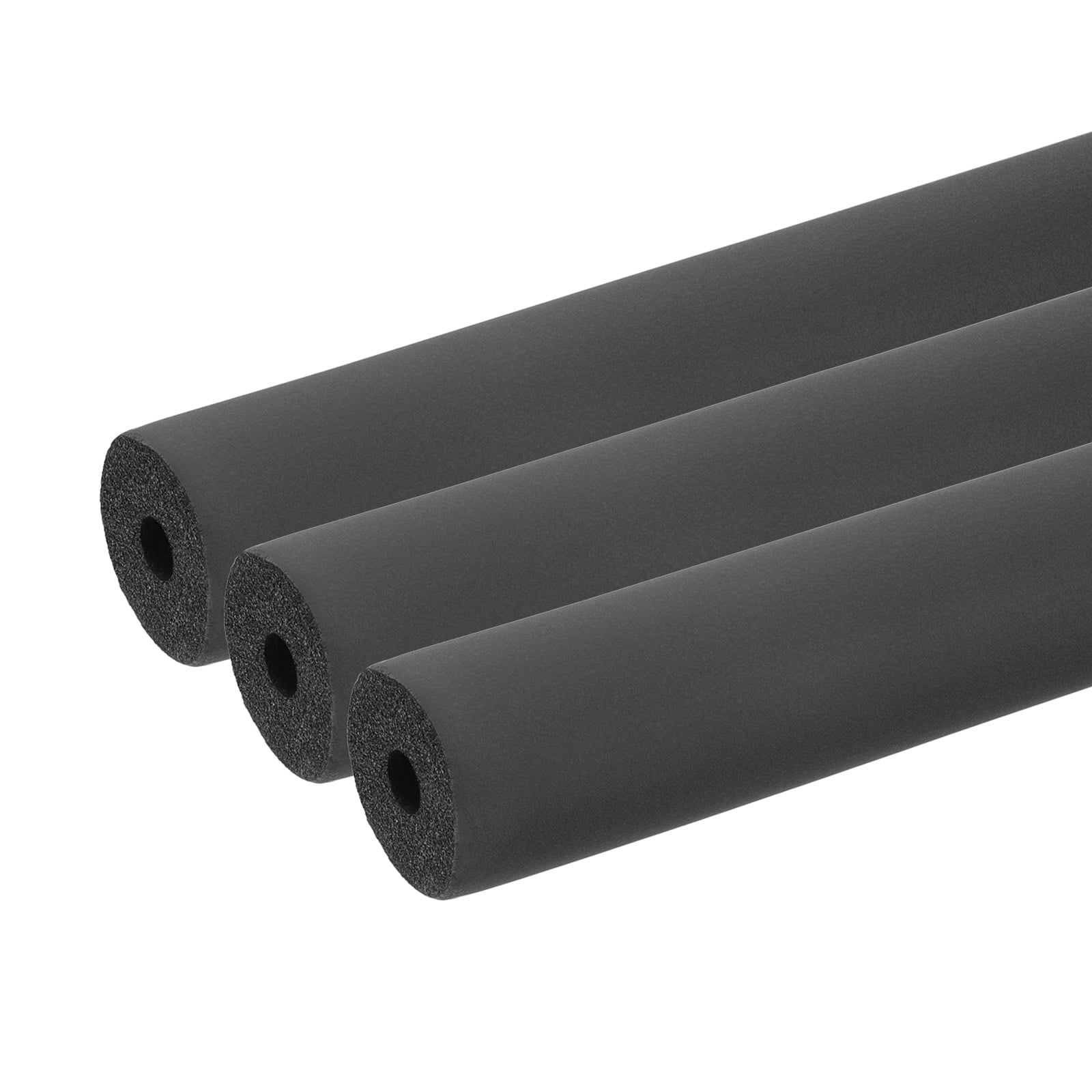 Uxcell 3/8" (10mm) ID x 3.3Ft x 0.59" Pipe Insulation Foam Tube, 3Pcs ...