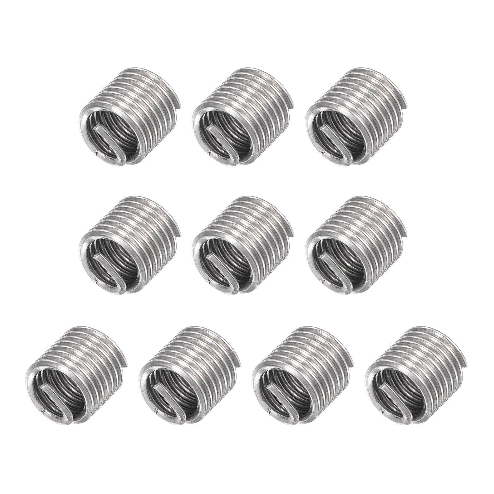 Uxcell 3/8-16 UNC 1.5D 304 Stainless Steel Wire Thread Inserts Screw ...
