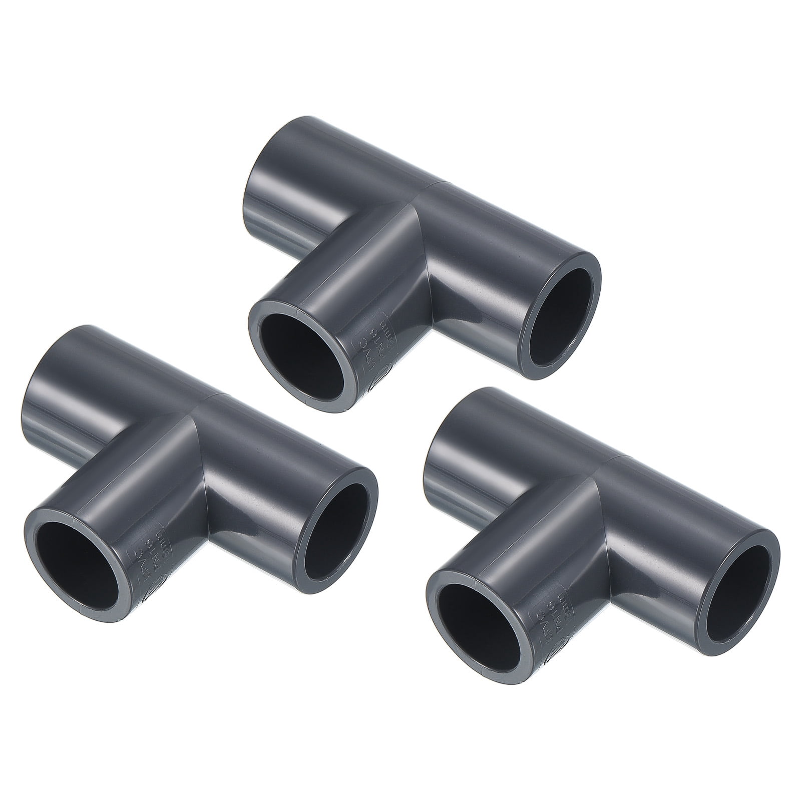 Uxcell 3/8" 3 Way UTee Pipe Fittings, Joint Coupling Pipe Adapter for ...