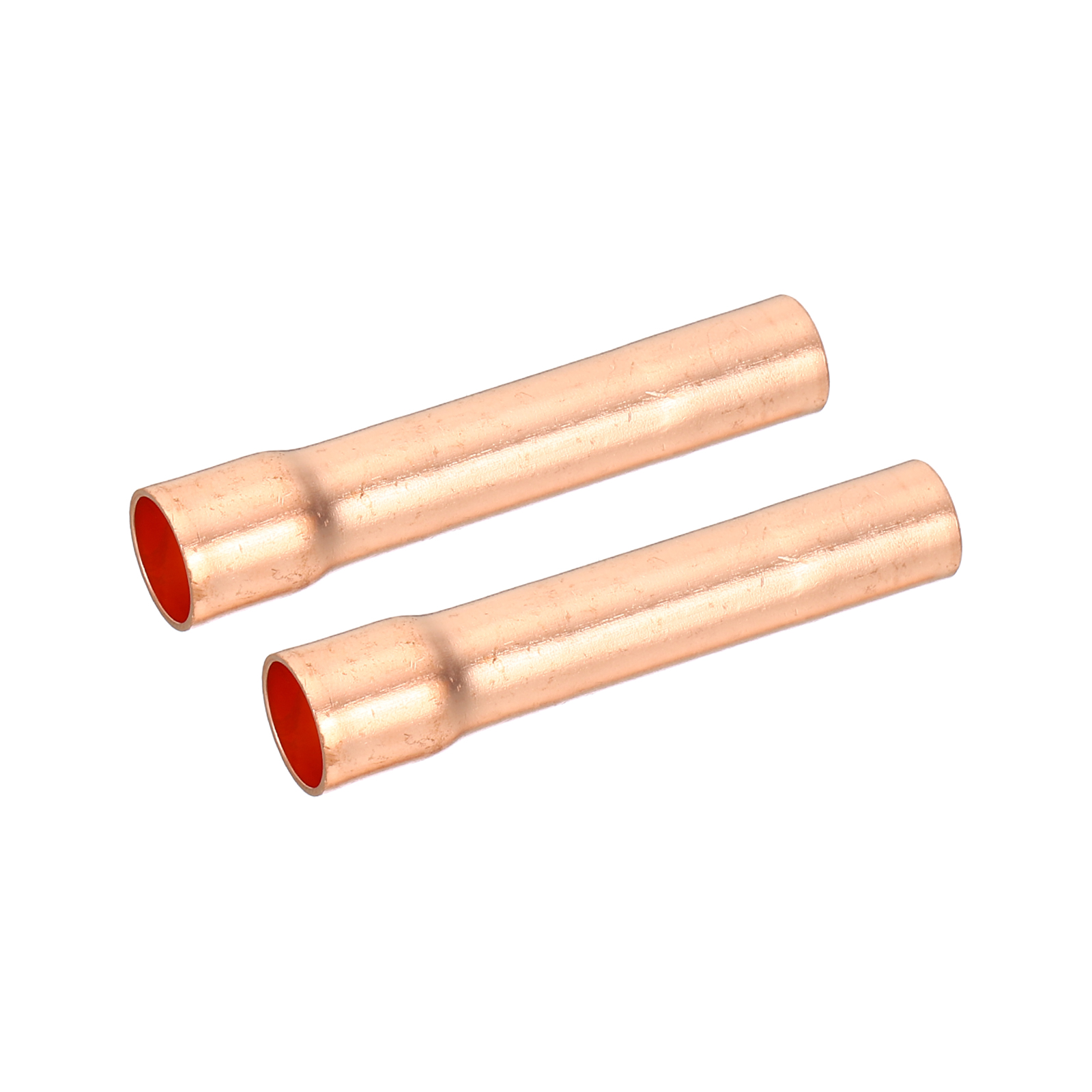Uxcell 3/8"(9.52mm) ID Straight Copper Coupling Sweat End Welding Joint ...
