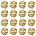 Uxcell 3/8" ID Brass Compression Sleeve Ferrules, Brass Compression ...