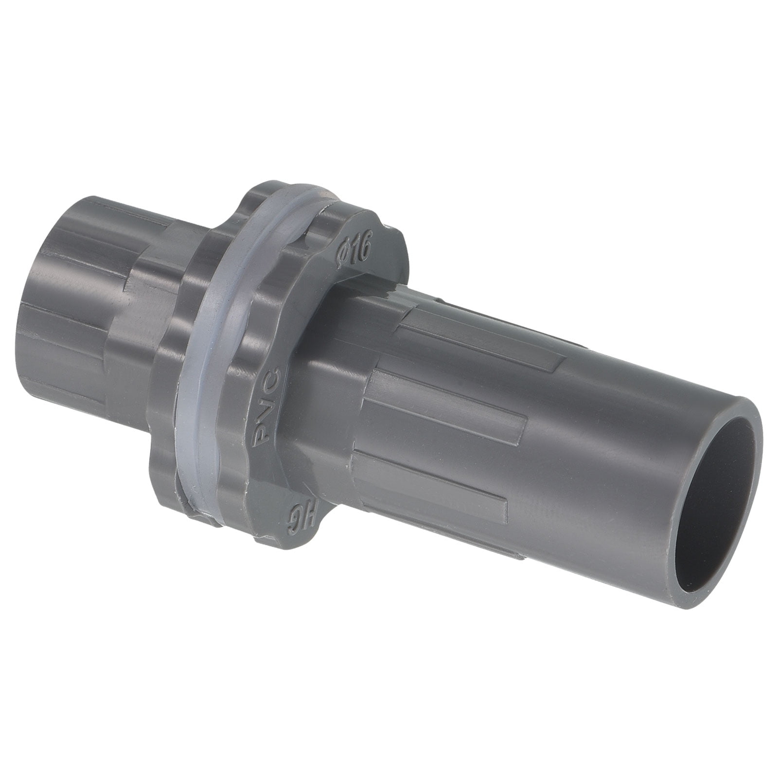 Uxcell 3/8" ID PVC Water Tank Pipe Fitting Straight Tube Adapter ...