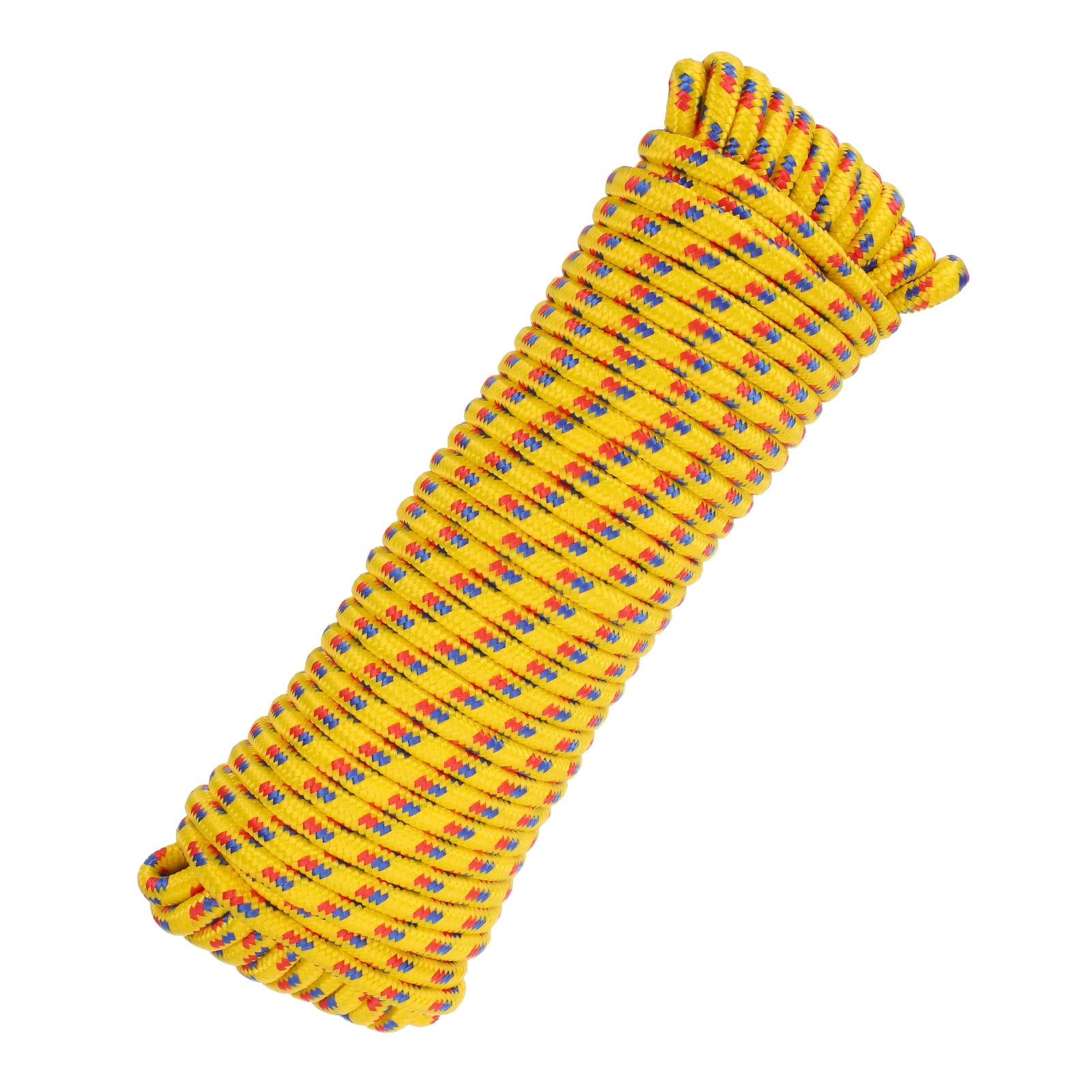 Uxcell 3/8 Inch 100 Feet Polypropylene Rope,Solid Braided Utility Rope ...