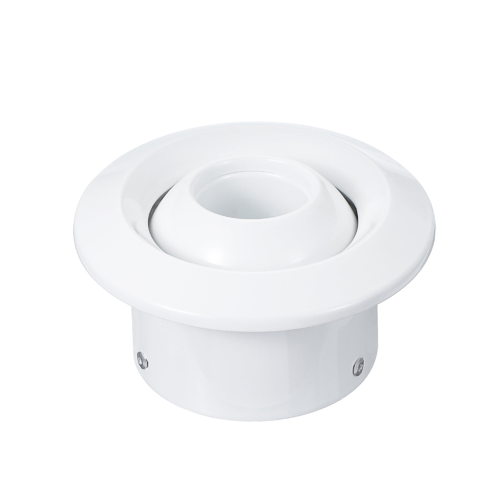 Uxcell Round Air Vent, Adjustable Ball Jet Nozzle Diffuser Ceiling Diffuser Vent Cover Aluminum ...