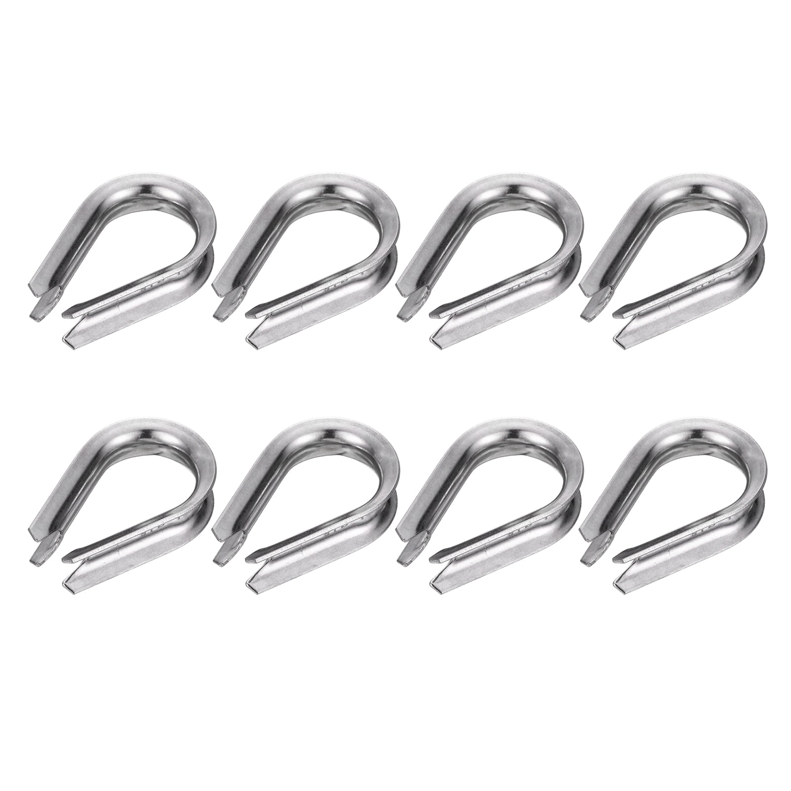 Uxcell 3/8" M10 Stainless Steel Thimble, 304 Stainless Steel Wire Rope ...