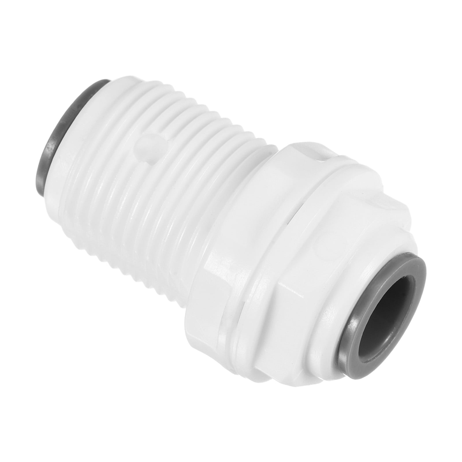 Uxcell 3/8" Push to Connect Bulkhead Fittings Straight Water Line ...