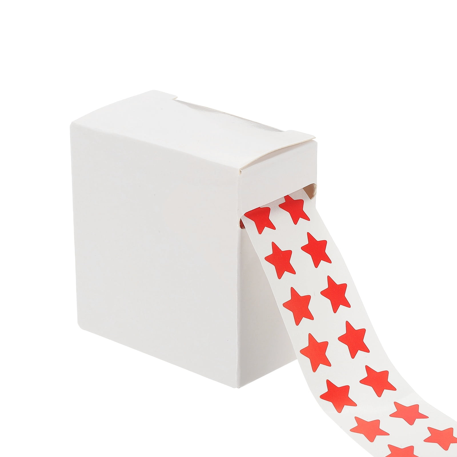 Uxcell 3/8" Star Stickers Roll, 1000 Pcs Self-Adhesive Reward Stickers ...