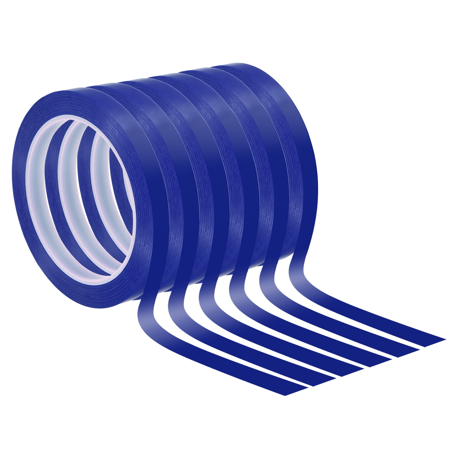 Uxcell 3/8" Whiteboard Tape Thin Dry Erase Tape, Blue, 6 Pack - Walmart.com