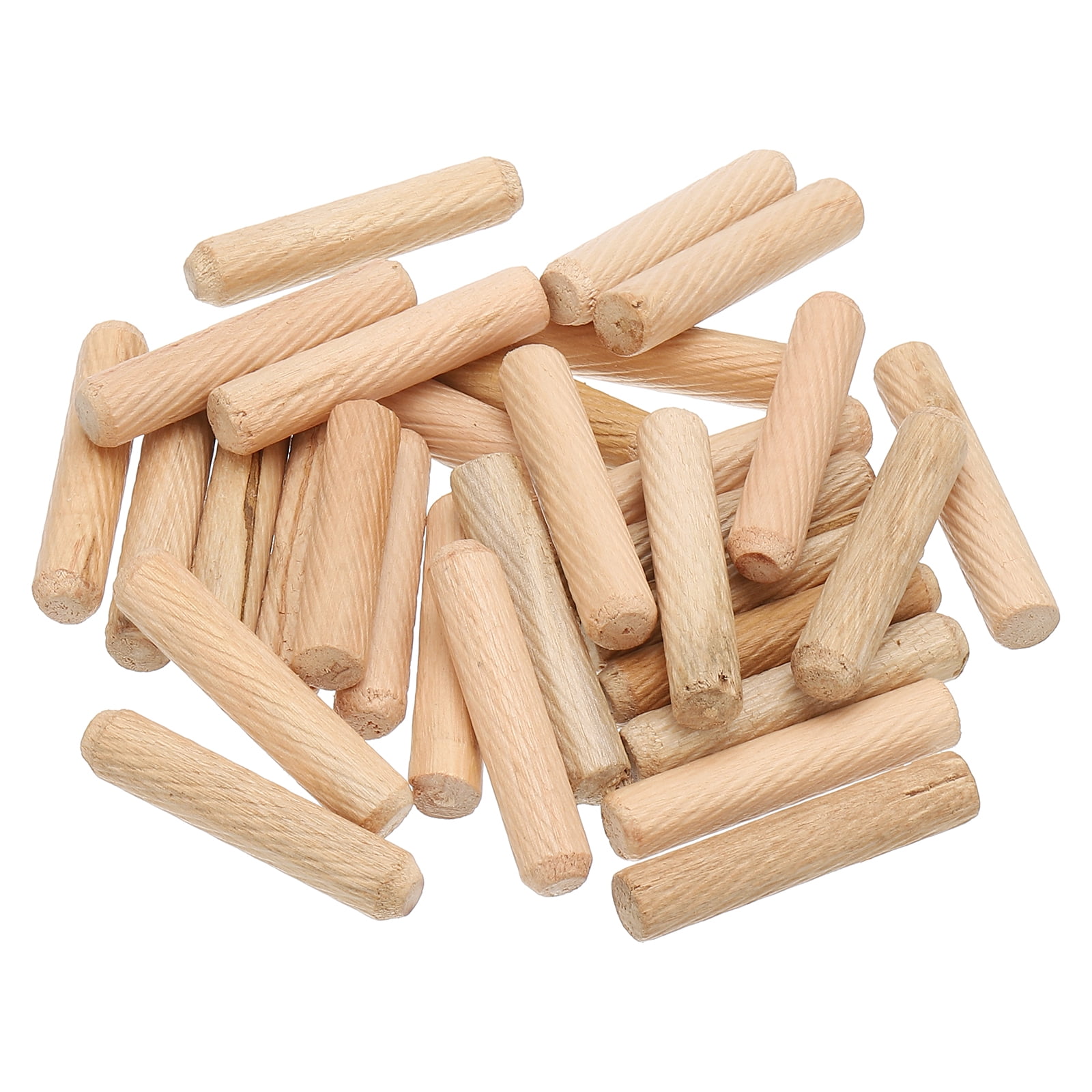 Uxcell 3/8 Wooden Dowel Pins,300 Pcs M10x50mm Wood Dowel Pins Hardwood ...