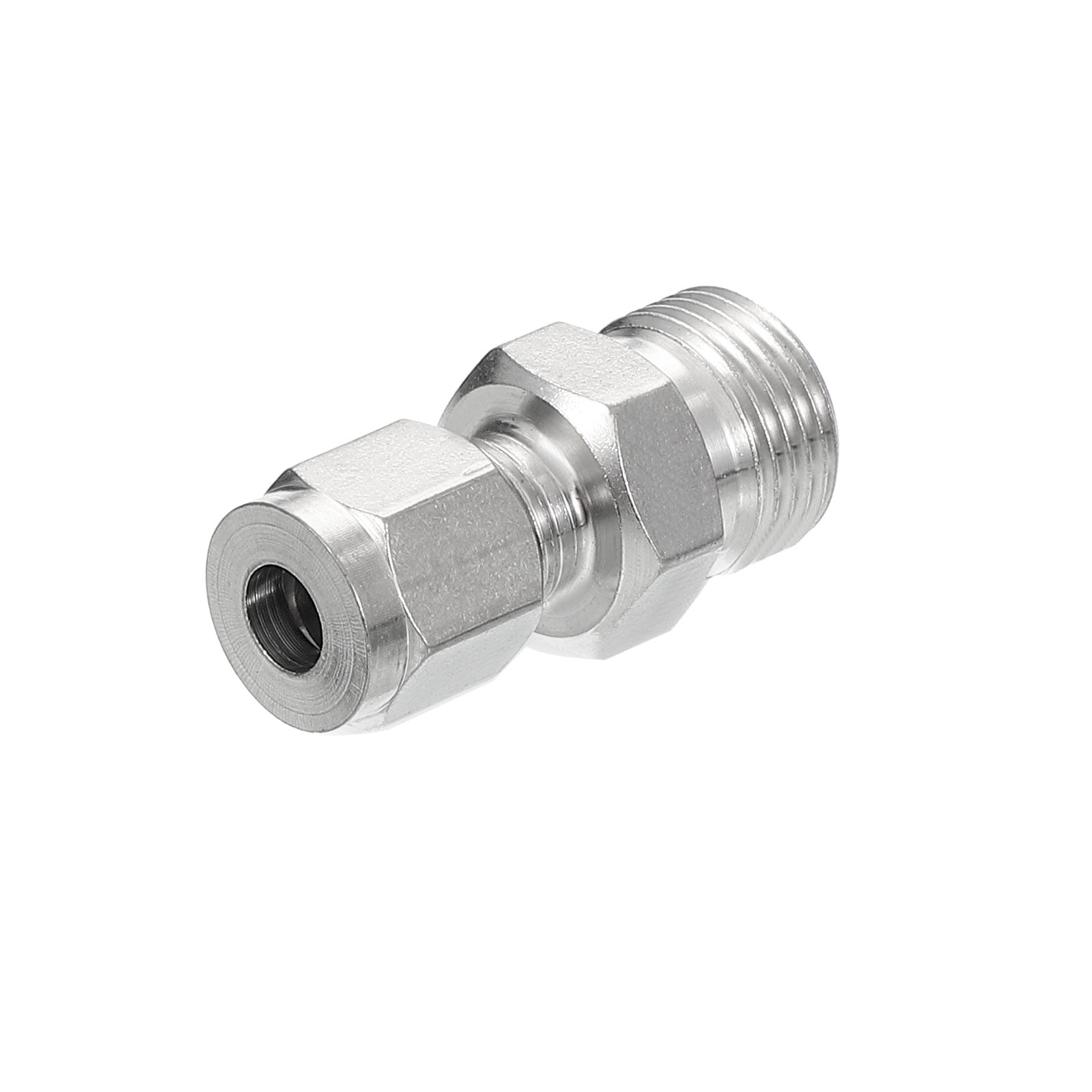 Uxcell 3/8G x Φ1/4" Stainless Steel Compression Tube Fitting with ...