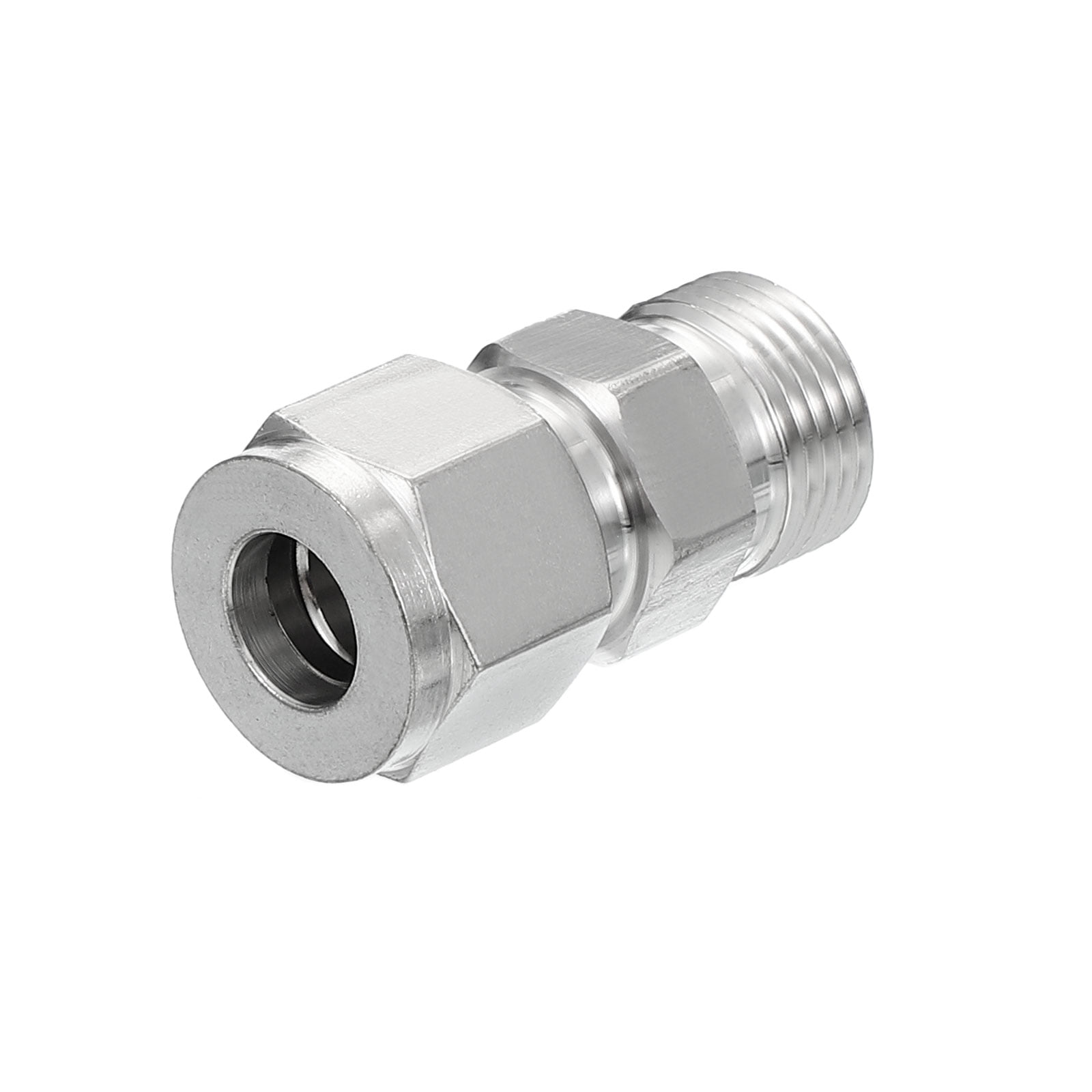 Uxcell 3/8G x Φ3/8" Stainless Steel Compression Tube Fitting with ...