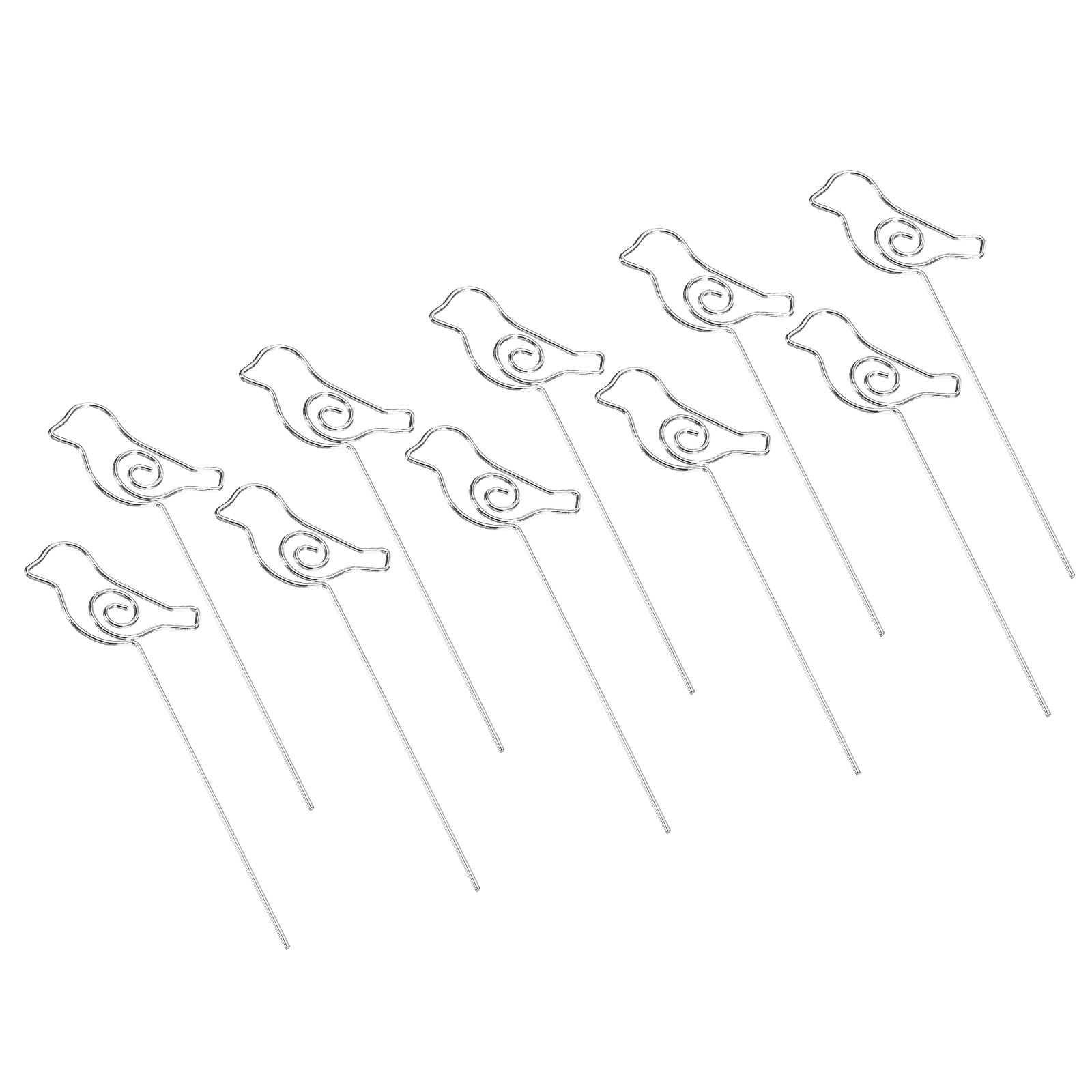 Uxcell 3.9 Inch Metal Wire Place Card Holder, 20 Pack Photo Picture ...