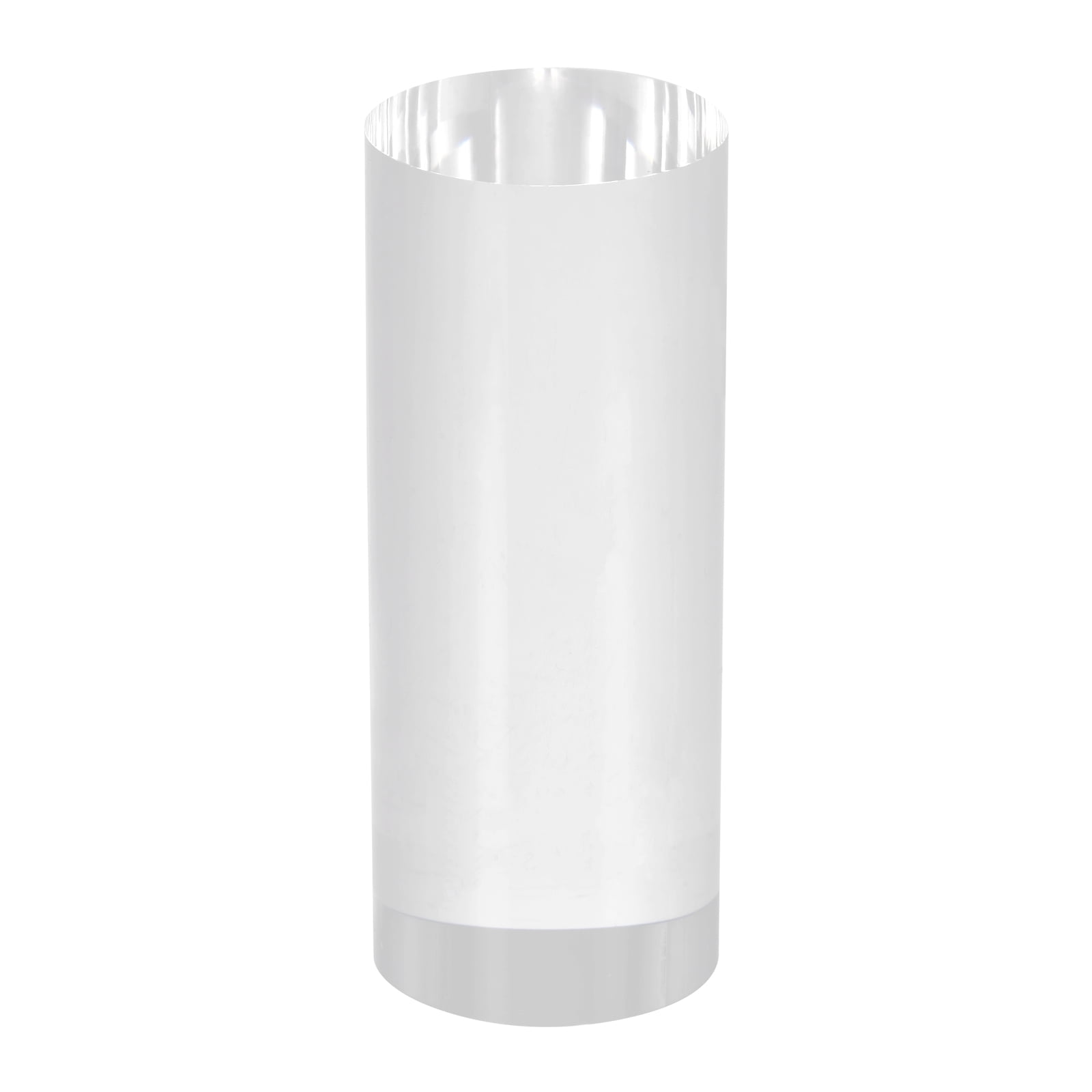Uxcell 3.9 Inches x 1.6 Inches Clear Acrylic Solid Cylinder Round ...