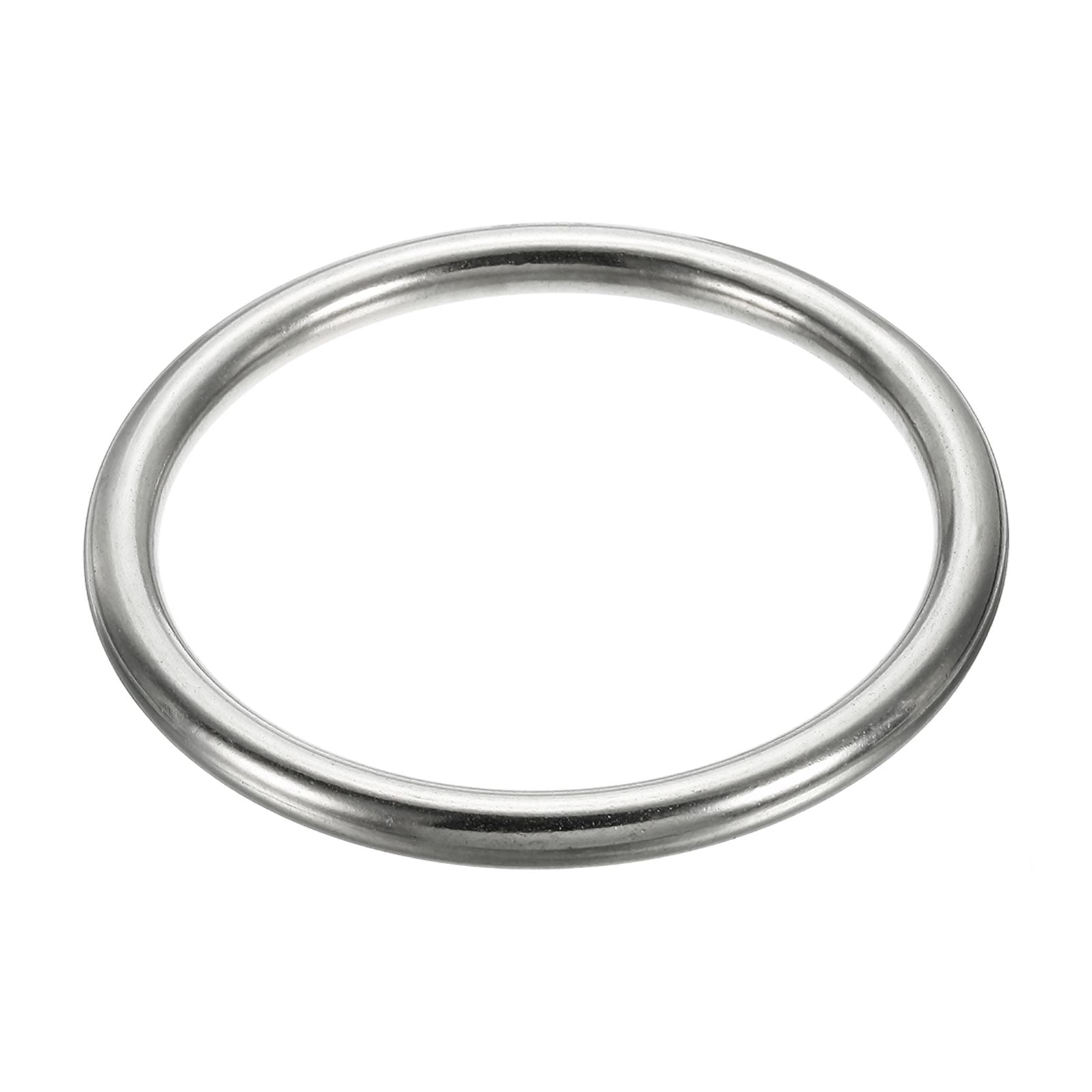 Uxcell 3.9" Seamless Metal O Rings, 304 Stainless Steel O-Ring Solid ...