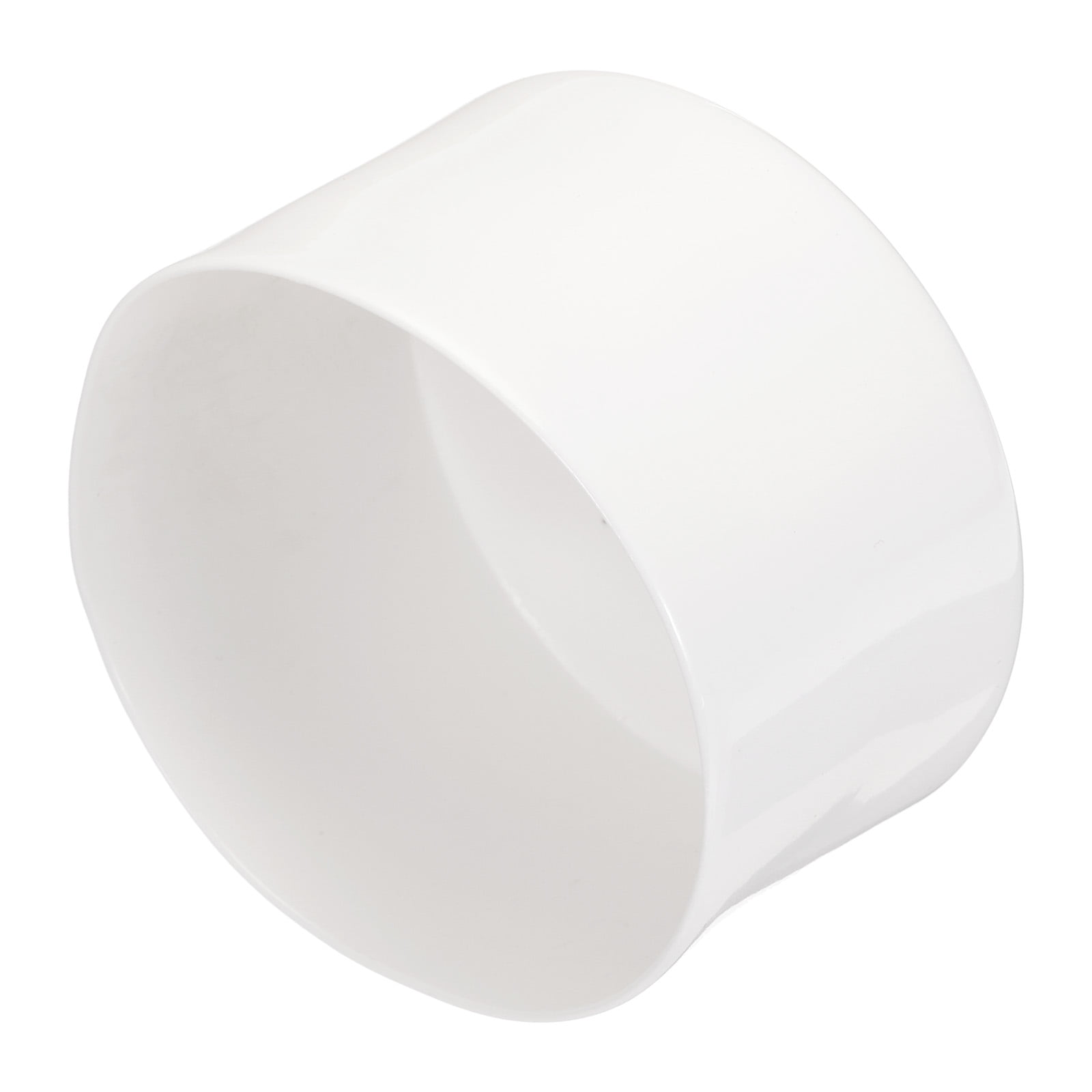 Uxcell 3.9'' Vinyl Round Caps Cover Screw Thread Protector Rubber White ...
