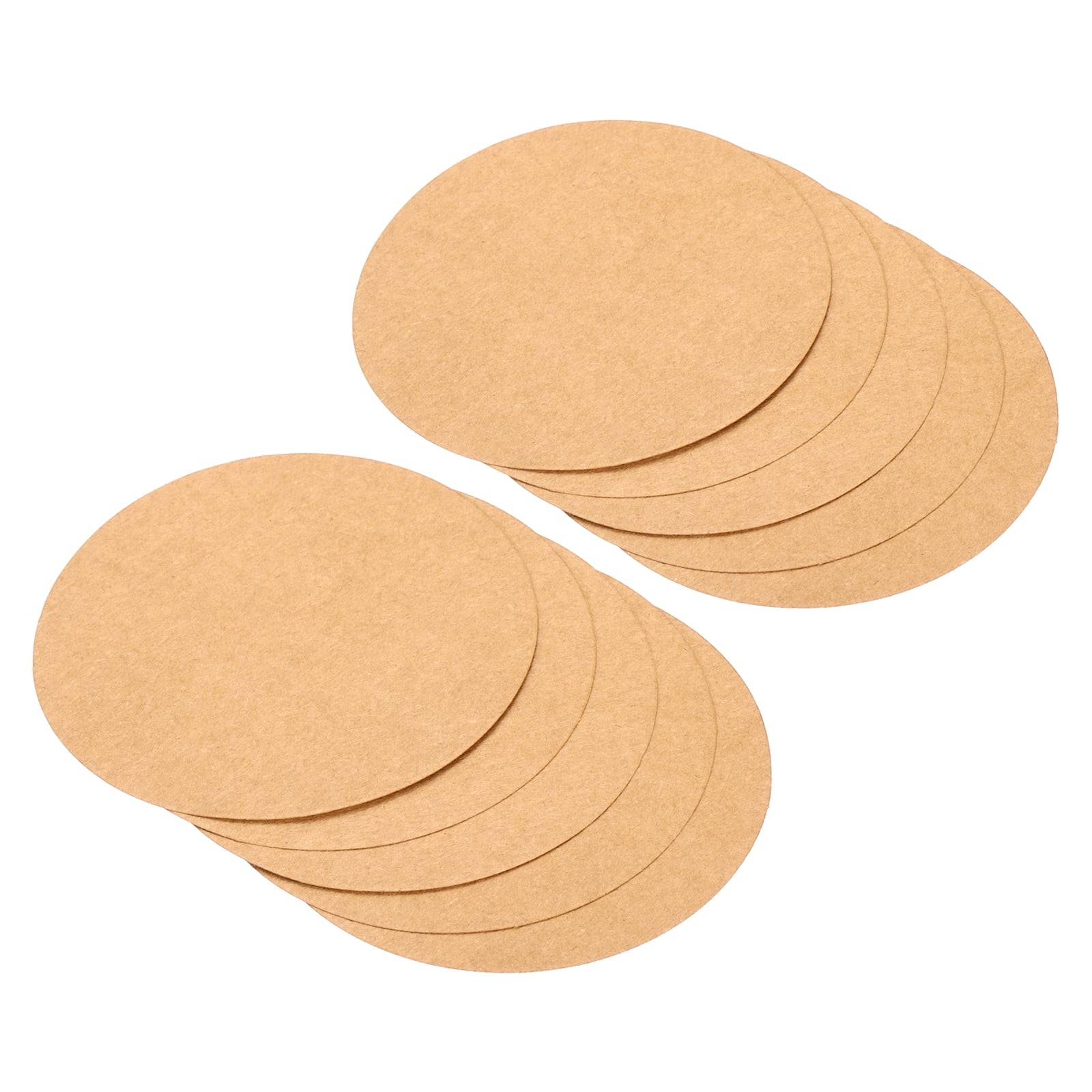 Uxcell 3.9-inch Round Cardboard Paper, 50 Pcs Blank Disc Circles Slices ...