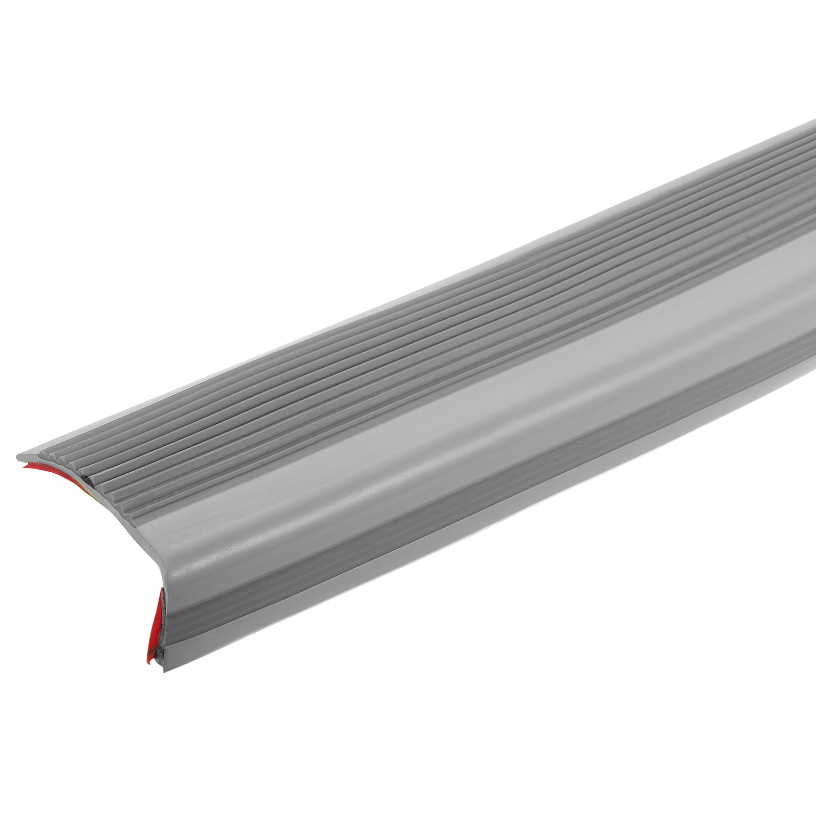 Uxcell 3.9Ft Stair Nosing, 5cm PVC L Shape Step Edges Protector, Grey ...