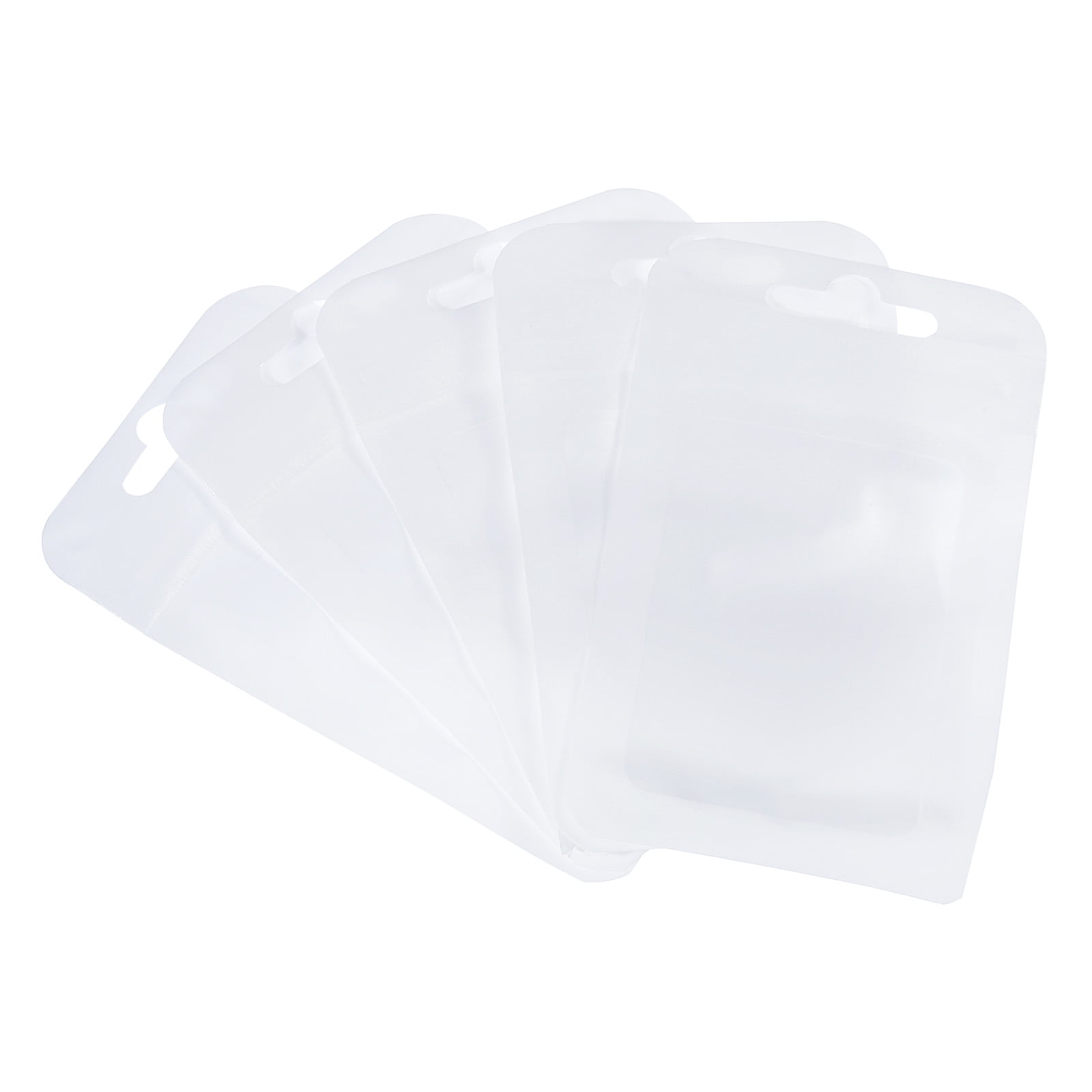 Uxcell 3.9x2.4" Holographic Bags, 100 Pack Aluminized Plastic ...