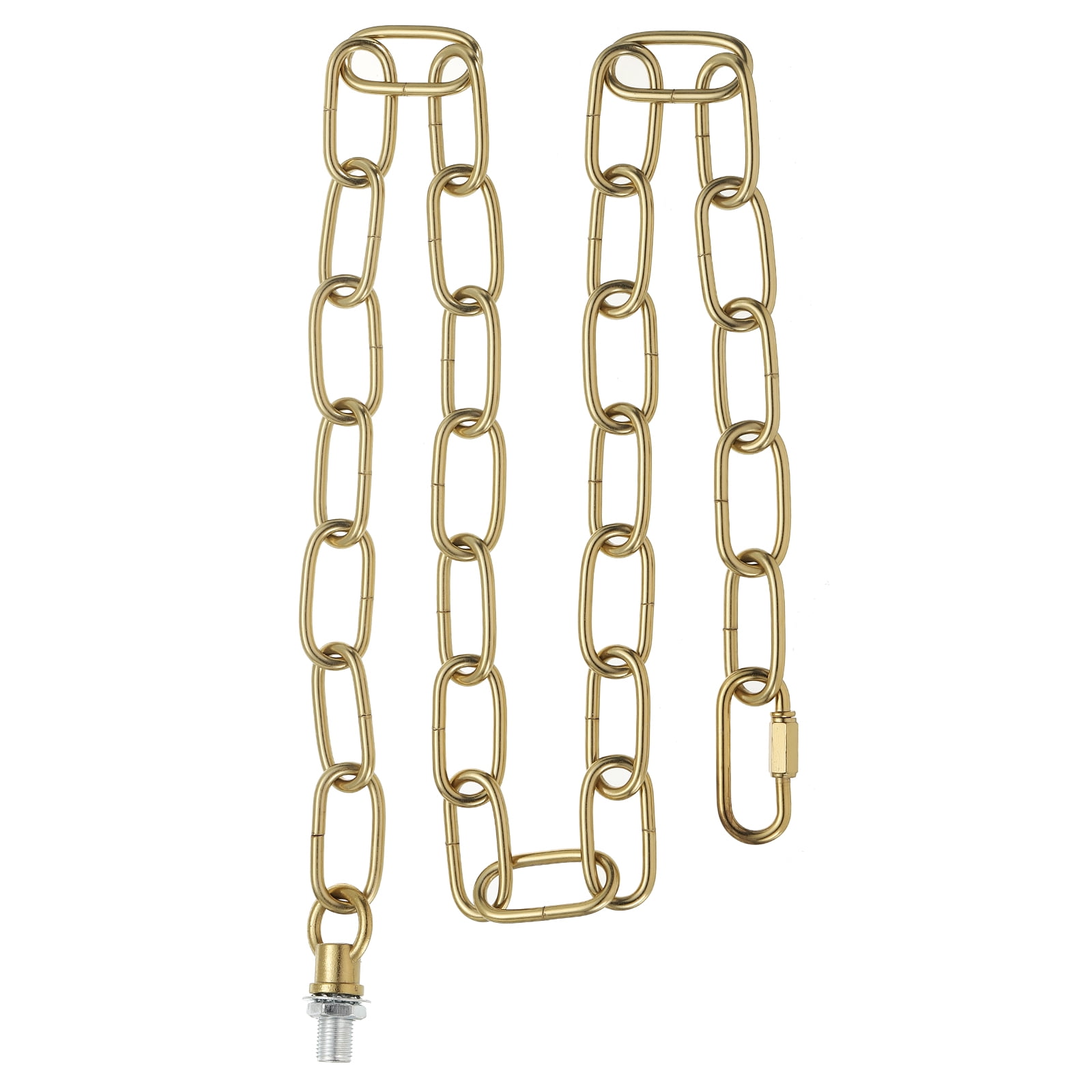 Uxcell 3 Ft Light Fixture Chain, 1 Set Lighting Chain with Quick Link ...