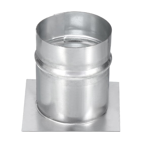 Uxcell 3" Galvanized Steel Duct Connector Flange Air Ducting Mounting ...