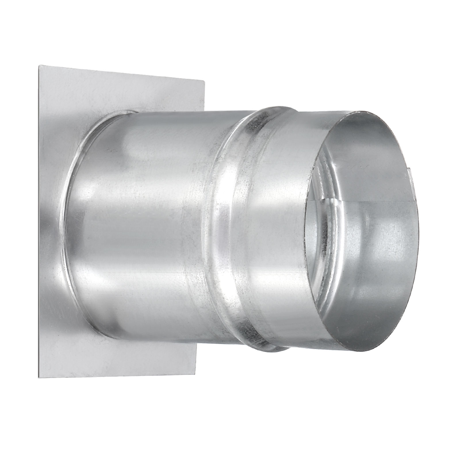 Uxcell 3" Galvanized Steel Duct Connector Flange Air Ducting Mounting ...