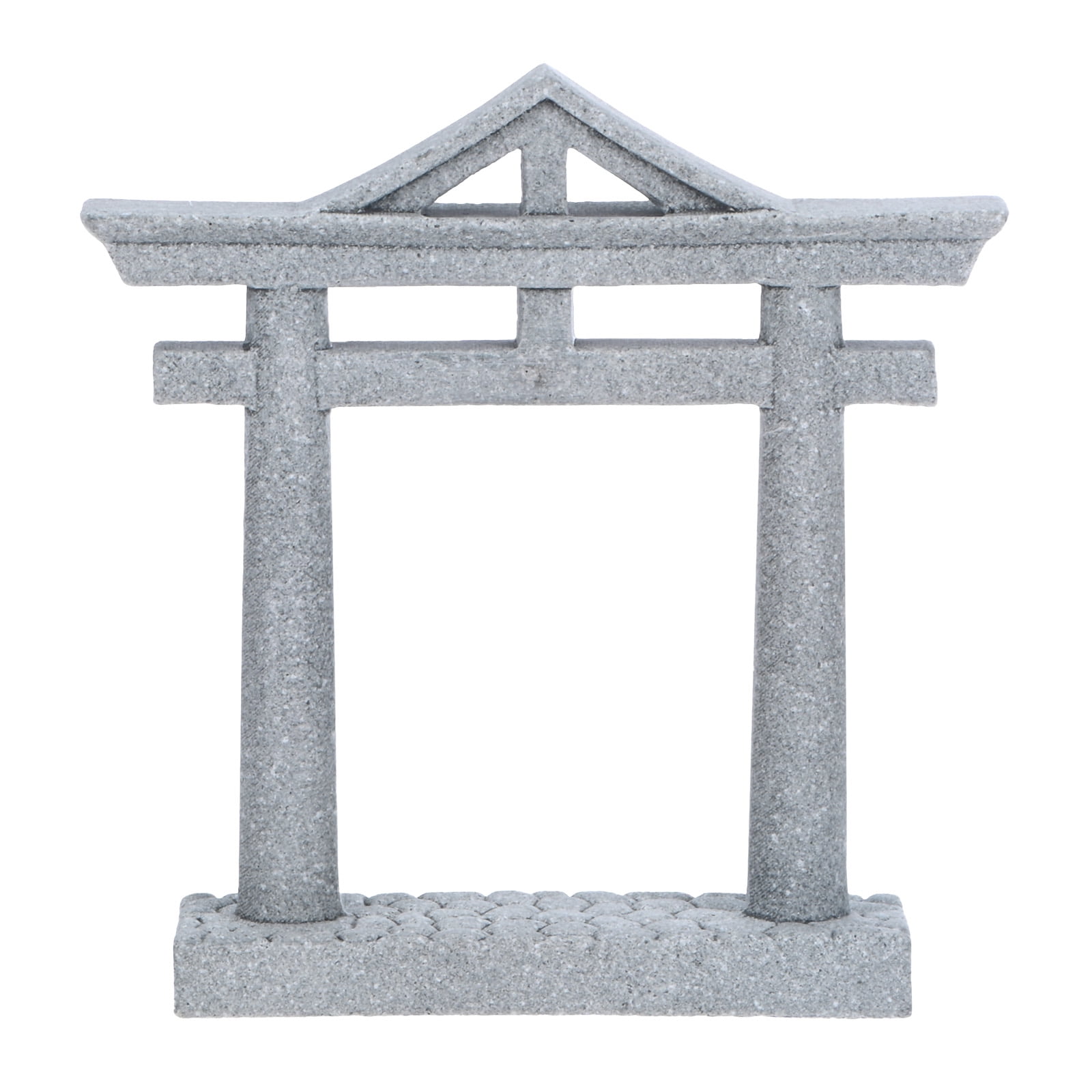 Uxcell 3"H Miniature Torii Gate Ornaments, Mini Chinese Gate Models ...