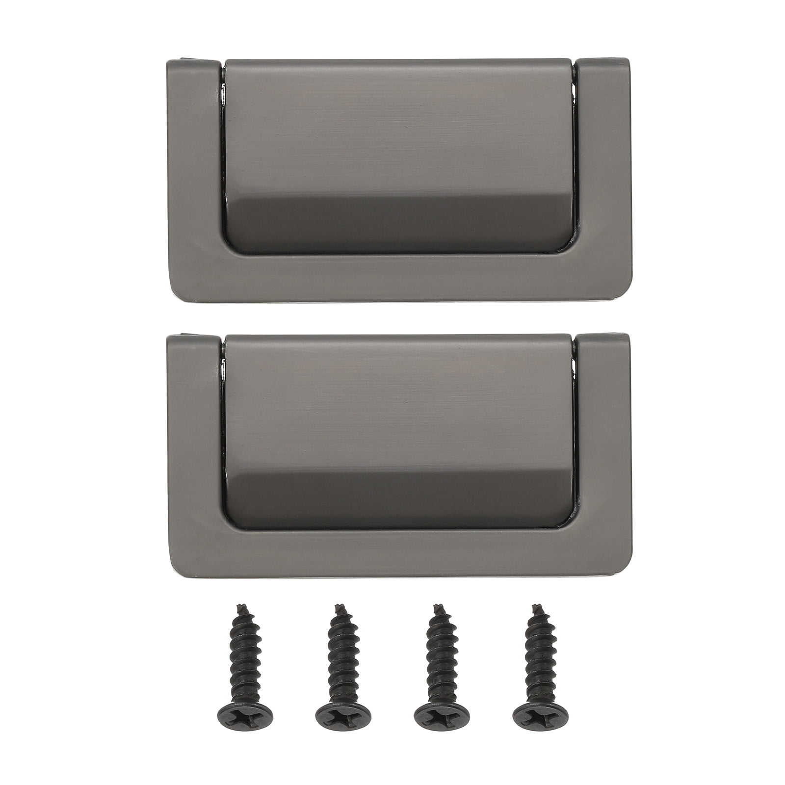 Uxcell 3" Hidden Closet Handles Zinc Alloy Concealed Drawer Pulls ...