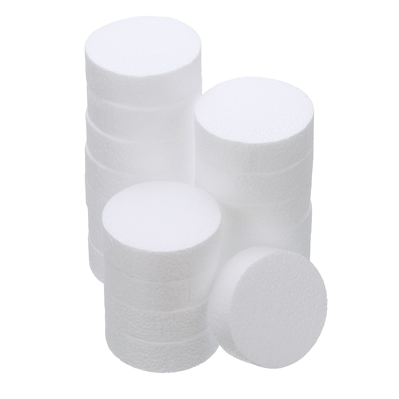 Uxcell 3 Inch Foam Circles for Crafts 1 Inch Thick Round Foam ...