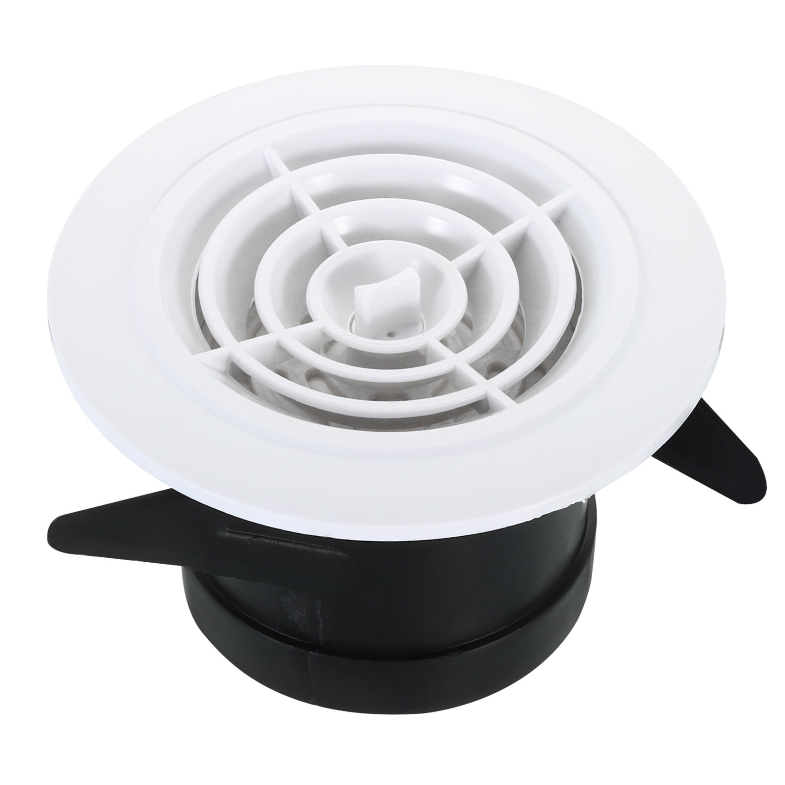 Uxcell 3 Inch Round Air Vent, Adjustable Ceiling Diffuser Grill Cover ...