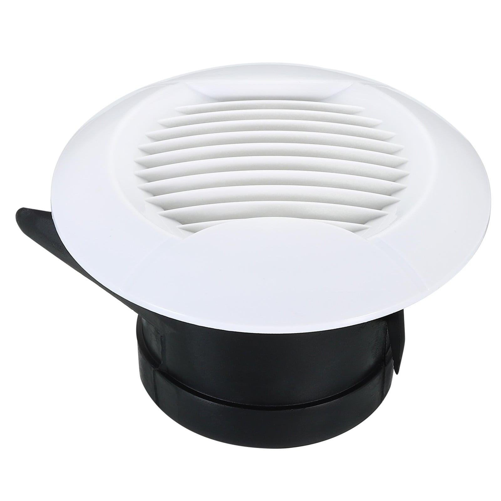 Uxcell 3 Inch Round Air Vent, Ceiling Diffuser Grill Cover ABS Louver ...