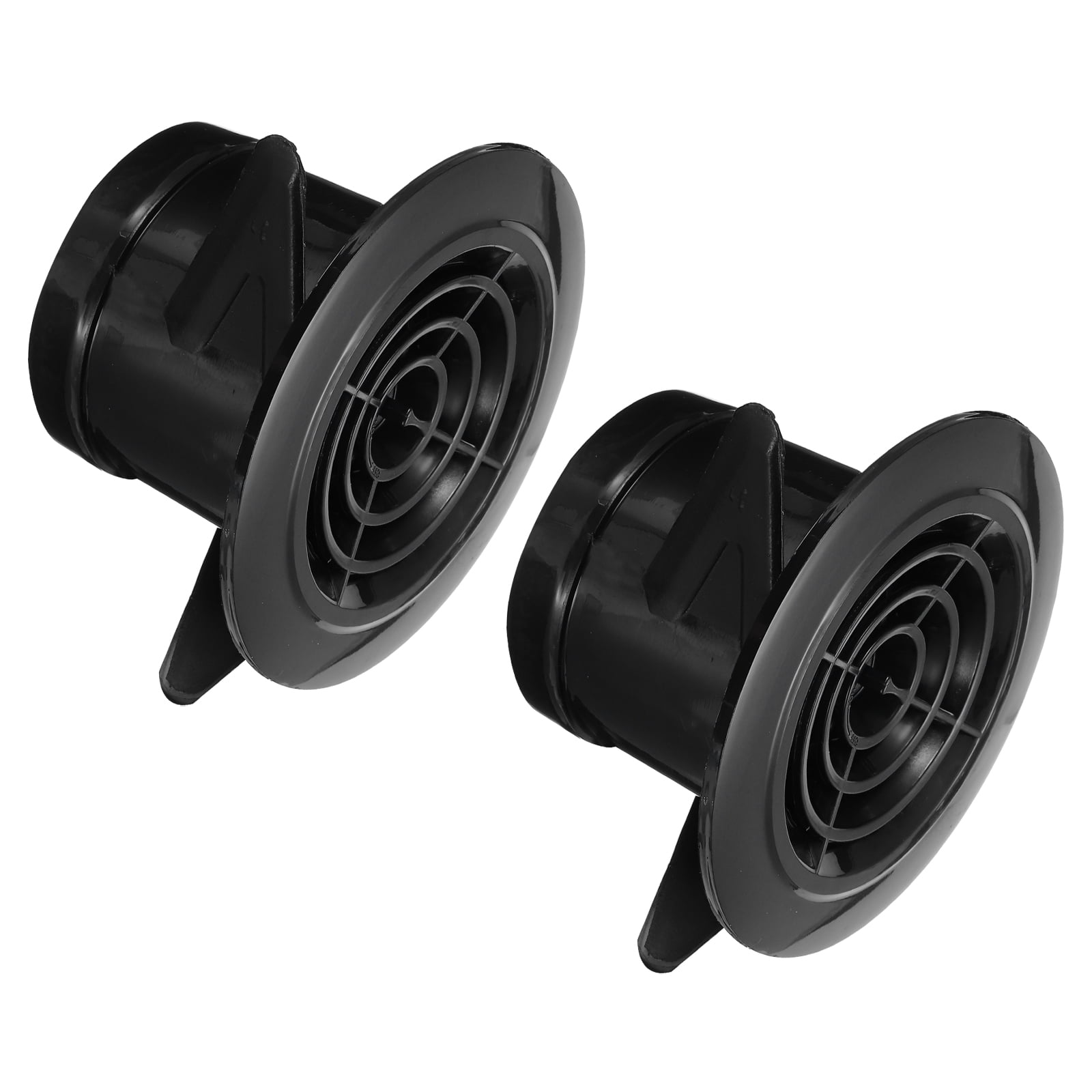 Uxcell Round Air Vent Cover, Soffit Vents ABS Adjustable Ceiling Vent ...