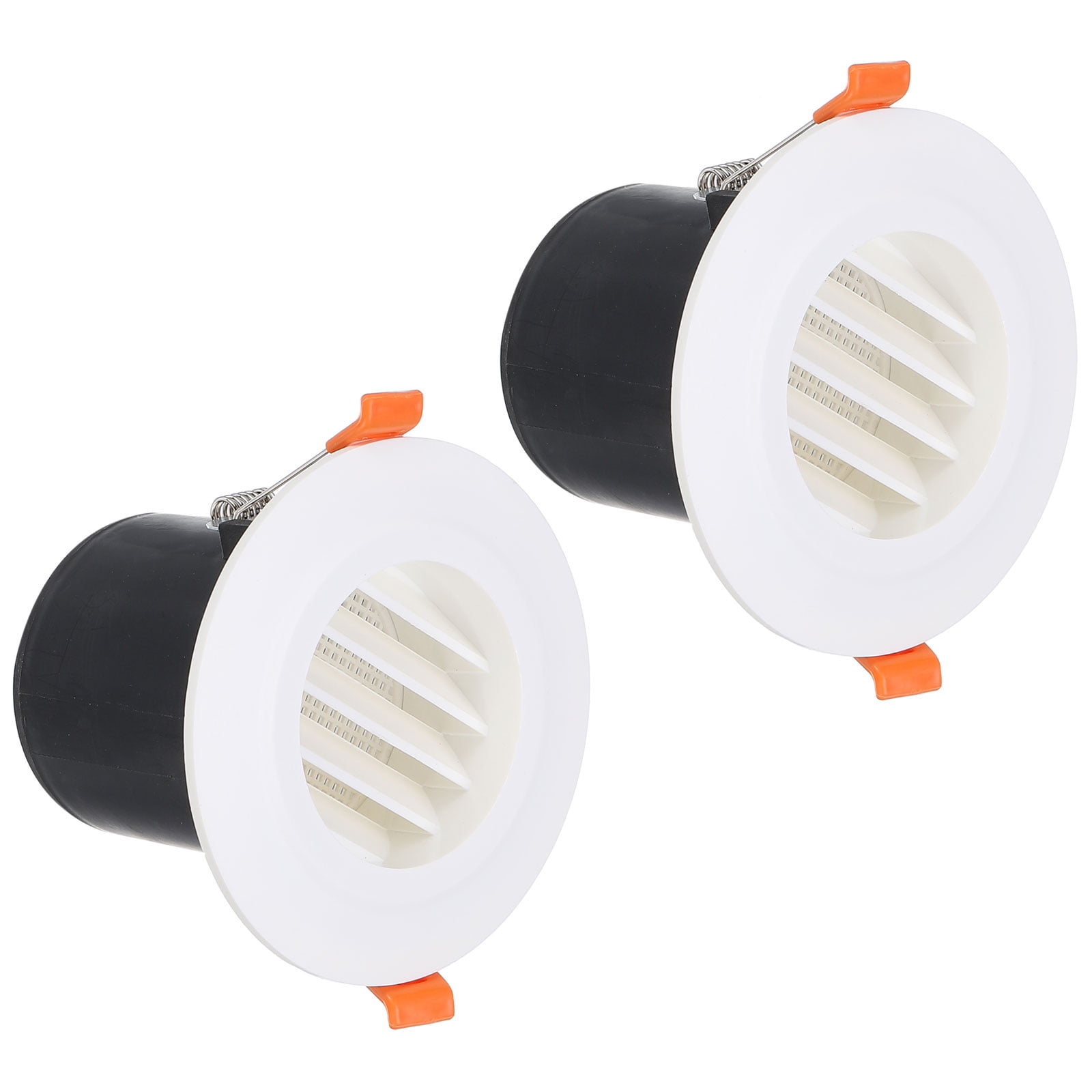 Uxcell 3 Inch Round Air Vent Spring Loaded, 2pcs ABS Soffit Exhaust ...