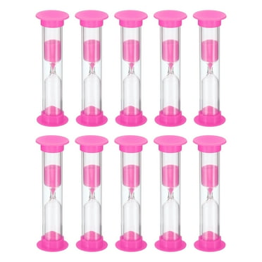 Sand Glass Timer Hourglass 30 Minutes Pink Sand Hour Glasses for Living ...