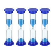 6 Pcs Plastic 1 Minute Sand Timer Sandglass Hourglass Sand Clock, Blue ...