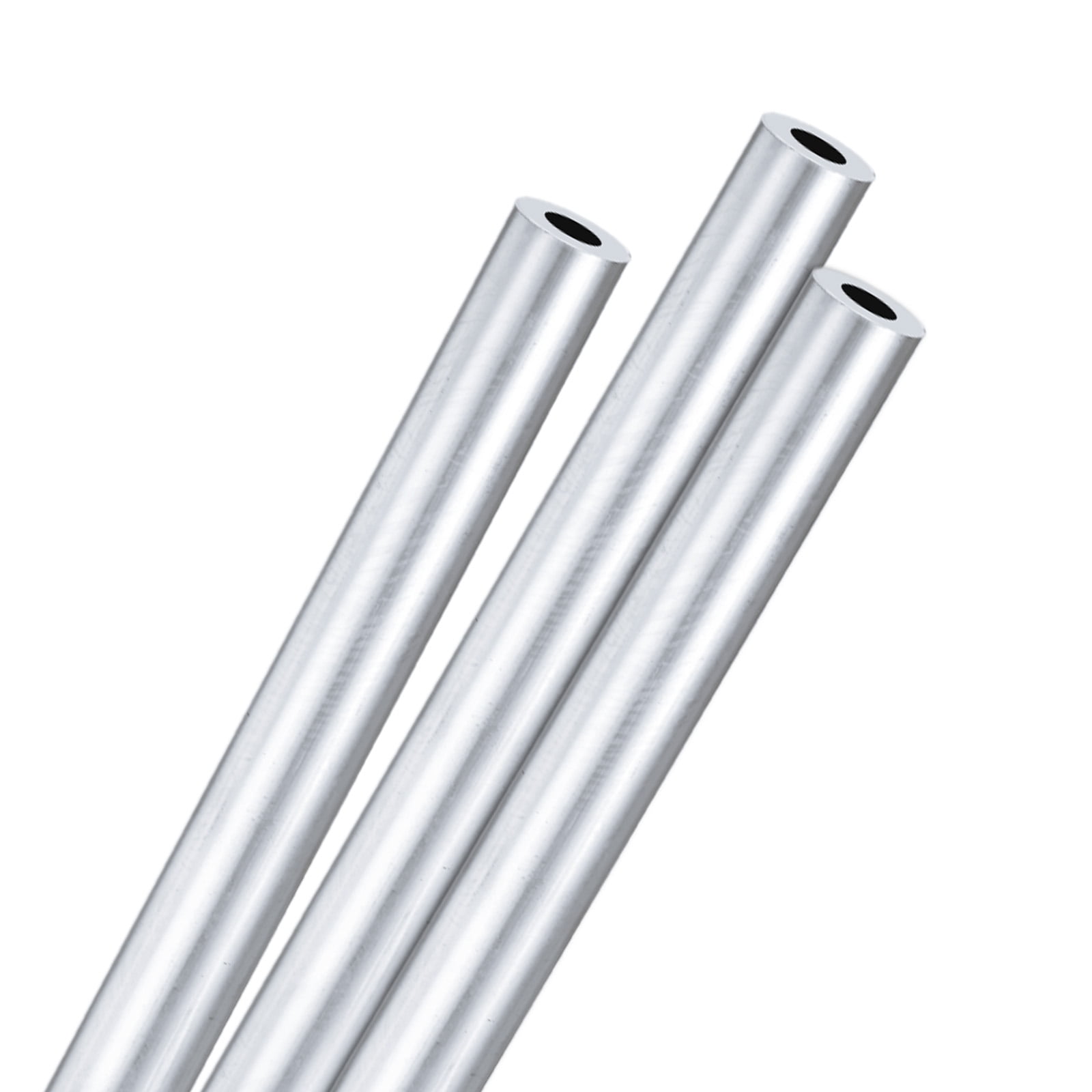 Uxcell 3-Pack 6063 Aluminum Round Tube, 9mmx18mm(IDxOD) 300mm Length ...