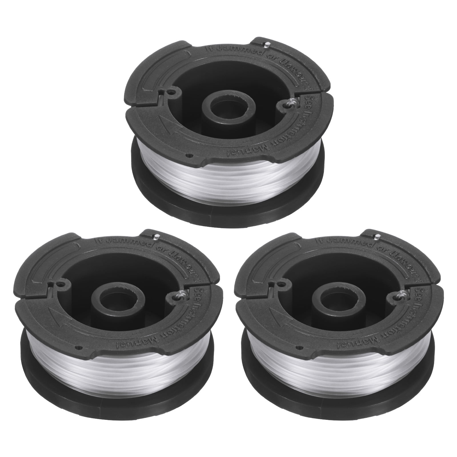 Uxcell 3-Pack AF-100 String Trimmer Line 30ft 0.065 Inch Nylon Weed ...