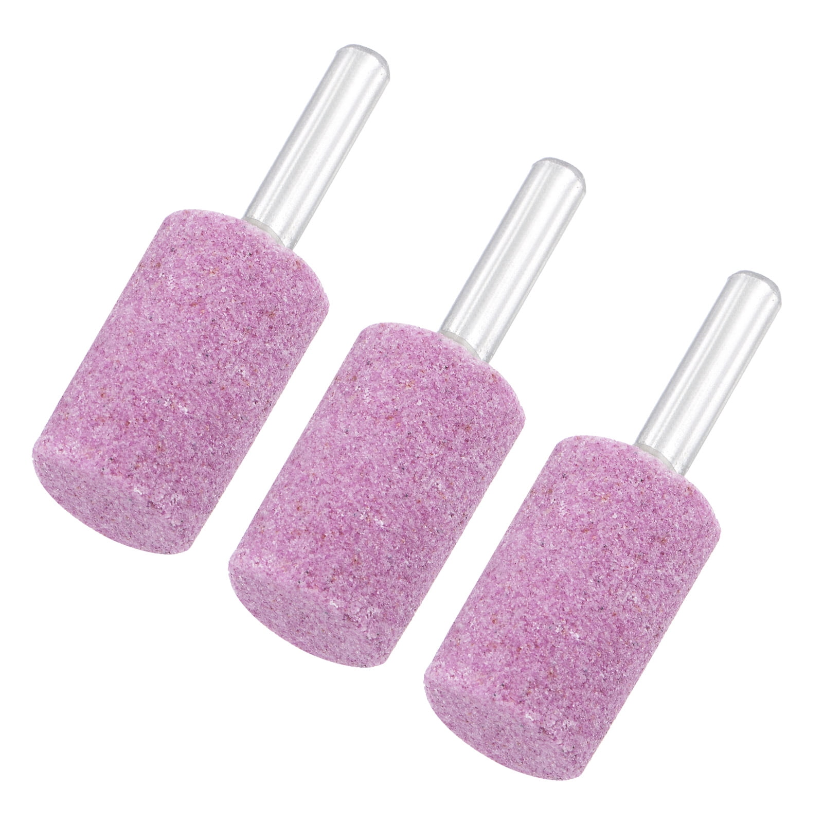 Uxcell 3-Pack Abrasive Mounted Stone Grinding Bits, 1/4 IN(6mm) Shank ...