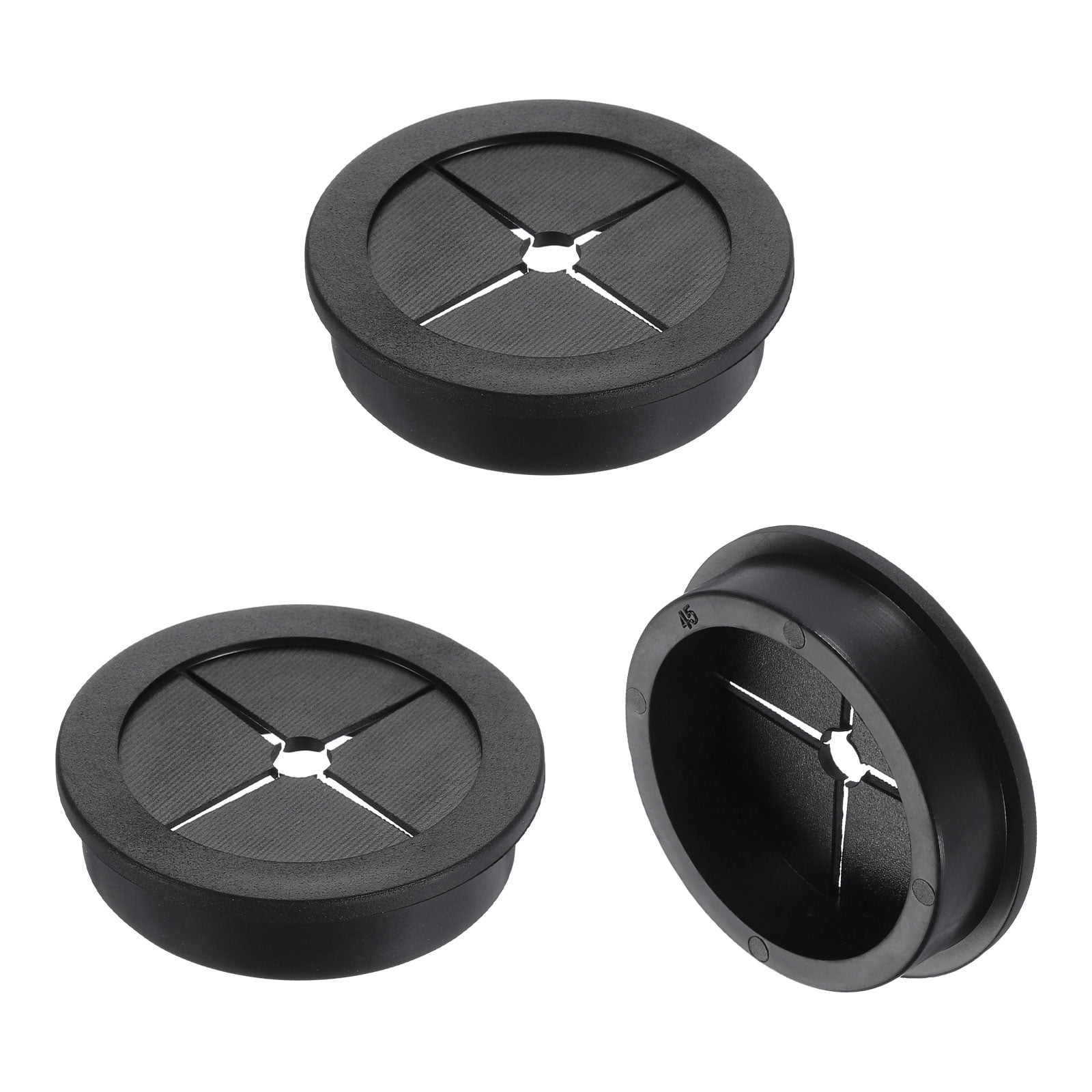 Uxcell 3 Pack Cable Cord Grommet, 1 3/4" Inch (45mm) Desk Grommet ...