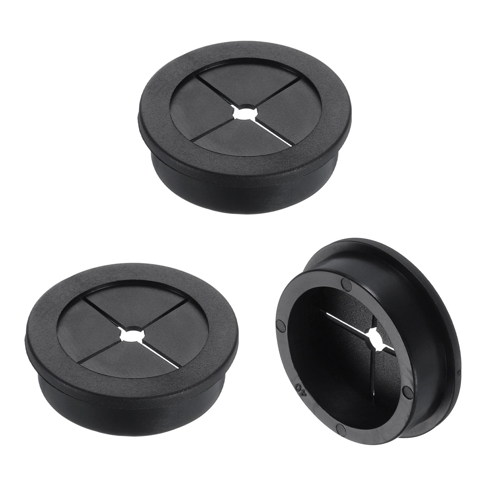 Uxcell 3 Pack Cable Cord Grommet, 1 9/16" Inch (40mm) Desk Grommet ...
