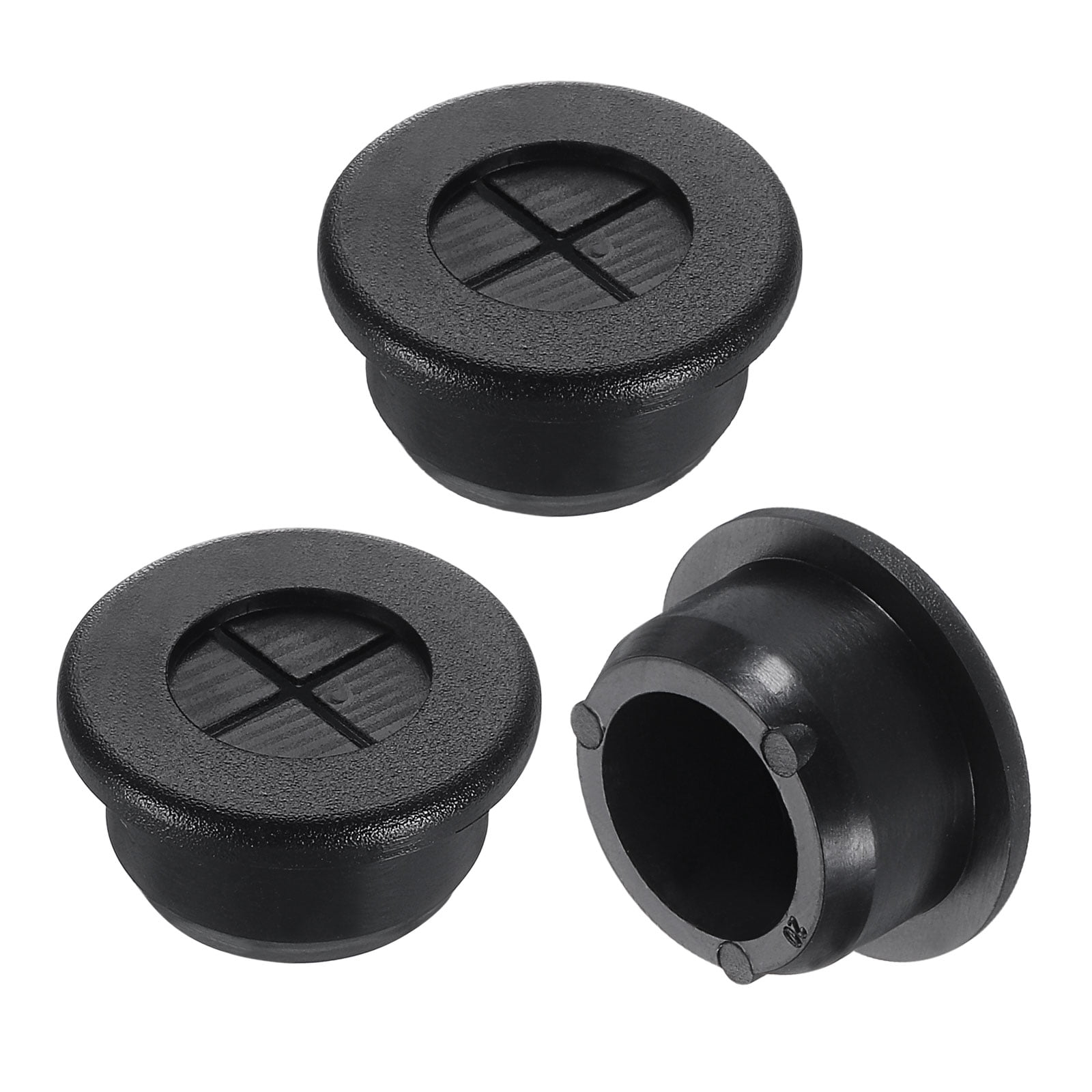 Uxcell 3 Pack Cable Cord Grommet, 13/16" Inch (20mm) Desk Grommet ...