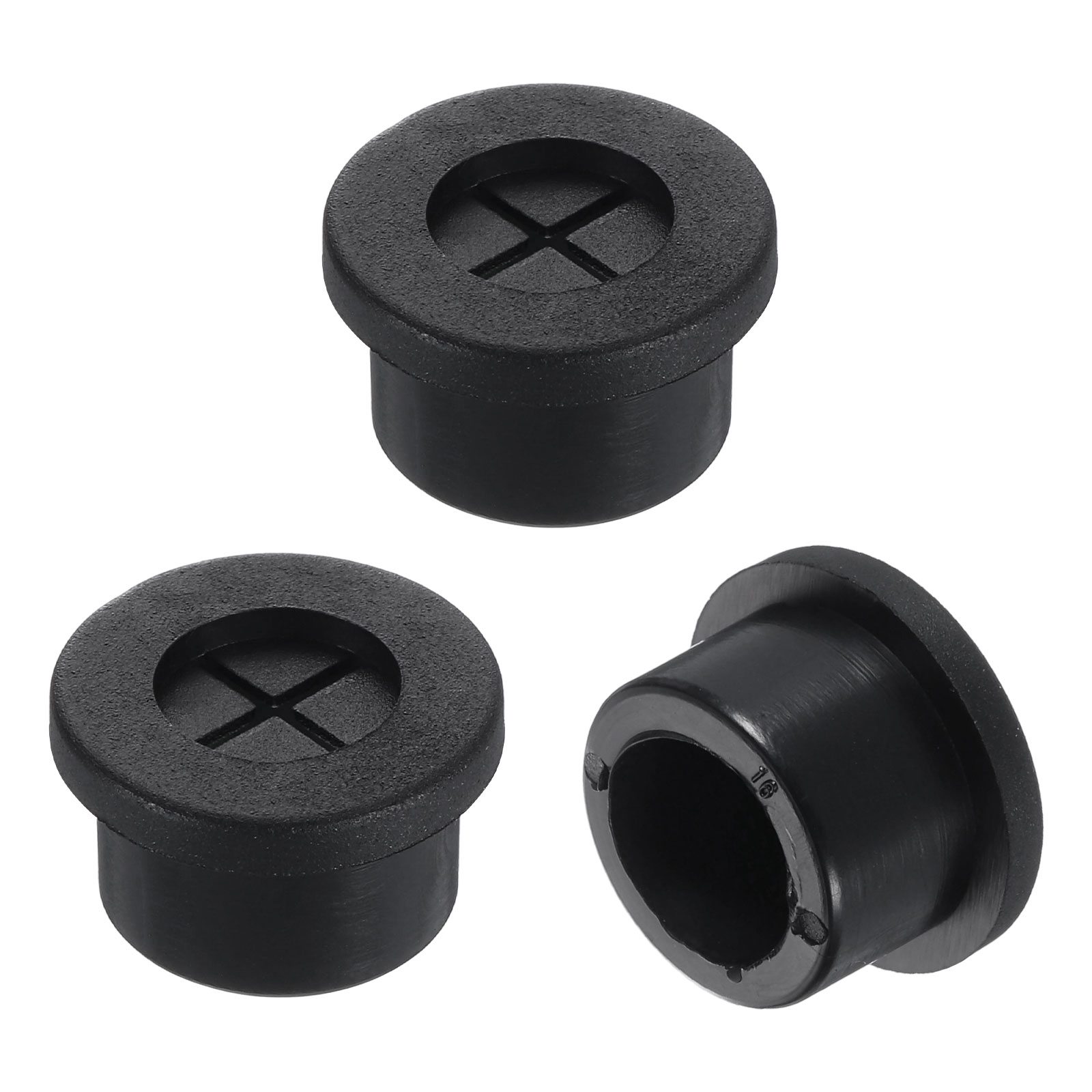 Uxcell 3 Pack Cable Cord Grommet, 5/8" Inch (16mm) Desk Grommet ...