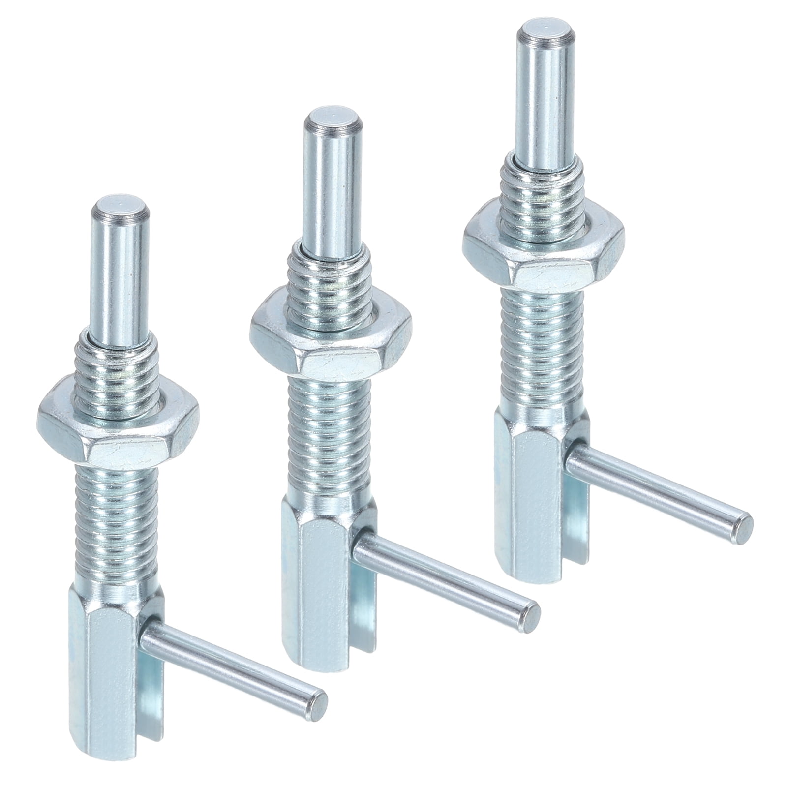 Uxcell 3 Pack Retractable Indexing Plunger Pin, M6 L Spring Plunger ...