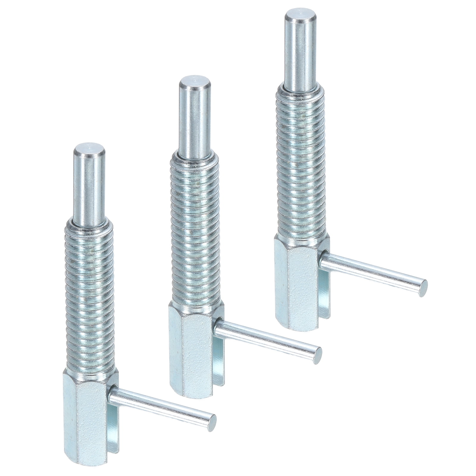Uxcell 3 Pack Retractable Indexing Plunger Pin, M8 L Spring Plunger ...