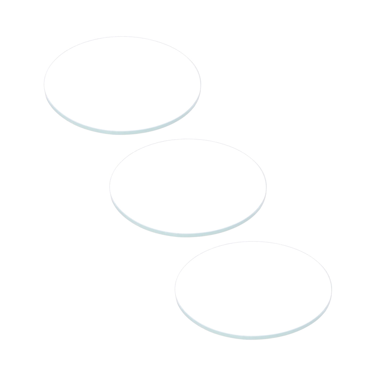 Uxcell 3 Pack Watch Glass Crystal Lens, 38.5mm Dia. 1.1mm Edge ...