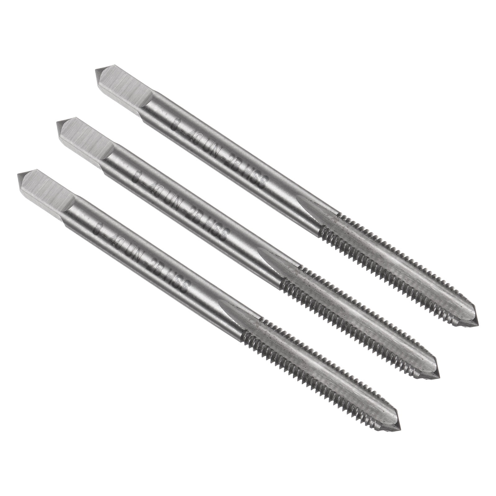 8-40 Tap Uxcell A23102400ux1326 3pcs Machine Thread Taps 8-40 UN 2B ...