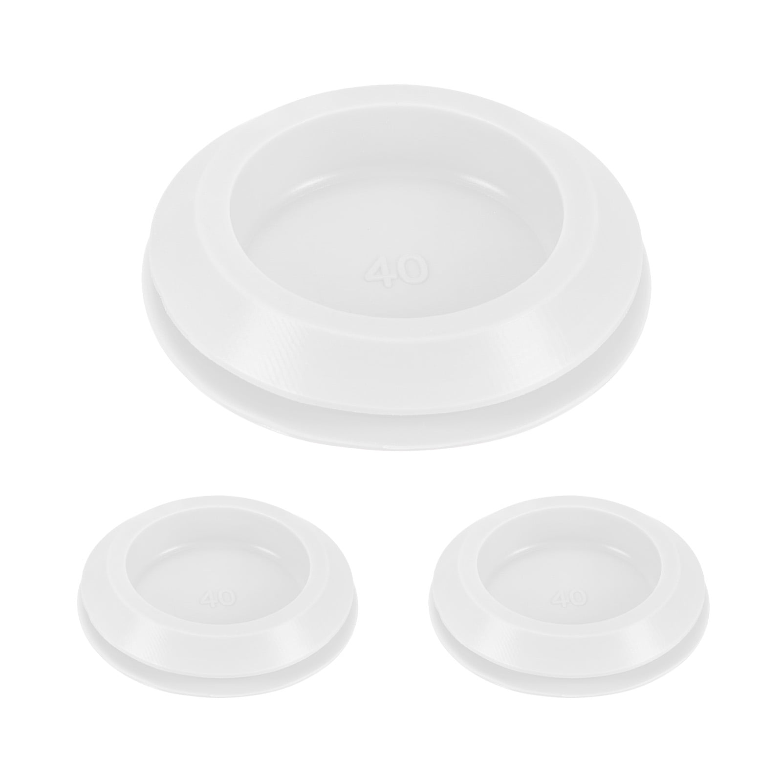 Uxcell 3-Packs Silicone Plugs, Snap in Locking Hole Plugs for 40mm Hole ...
