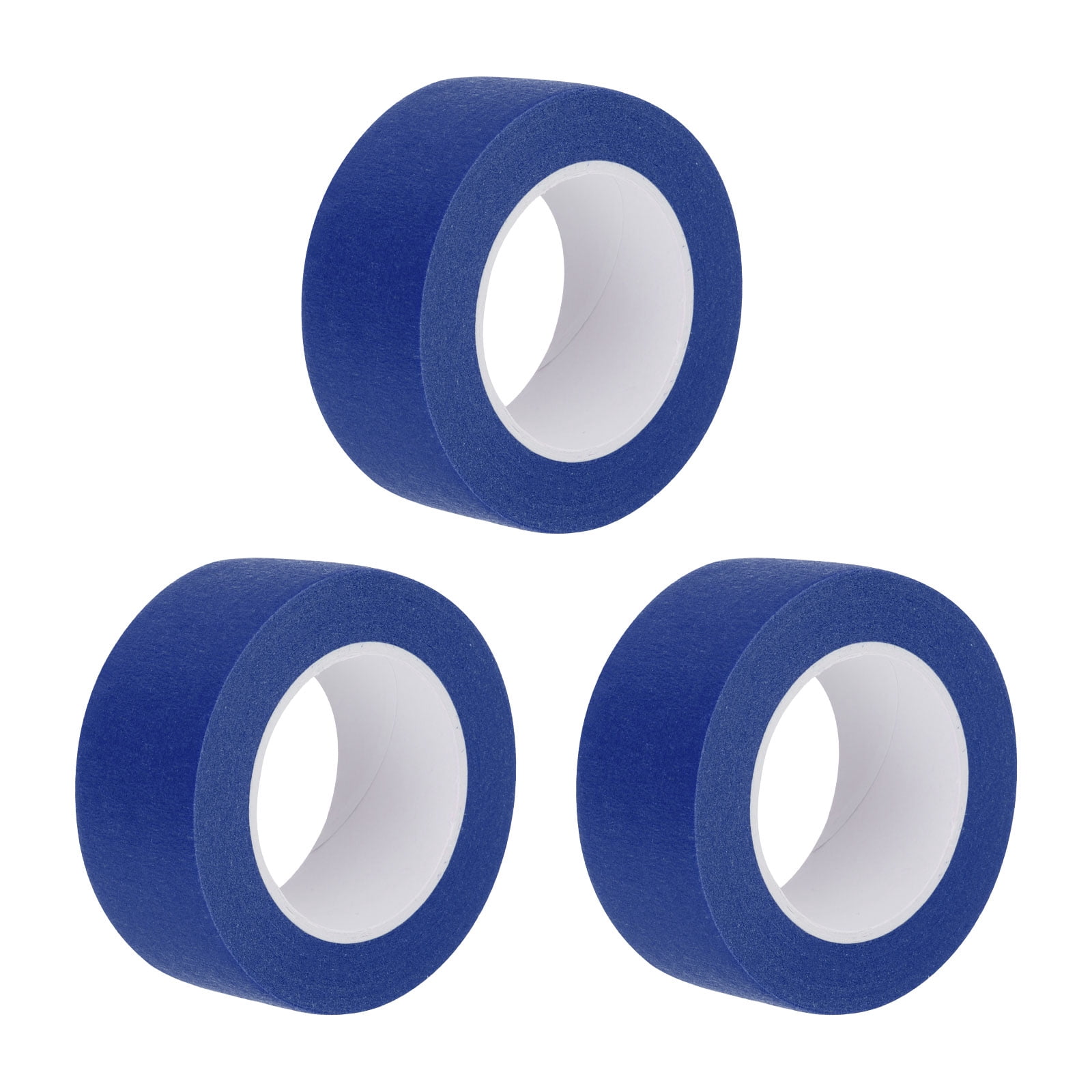 Uxcell 3Pcs 1 inch Wide 14 Yards Dark Blue Masking Tape Painters Tape ...